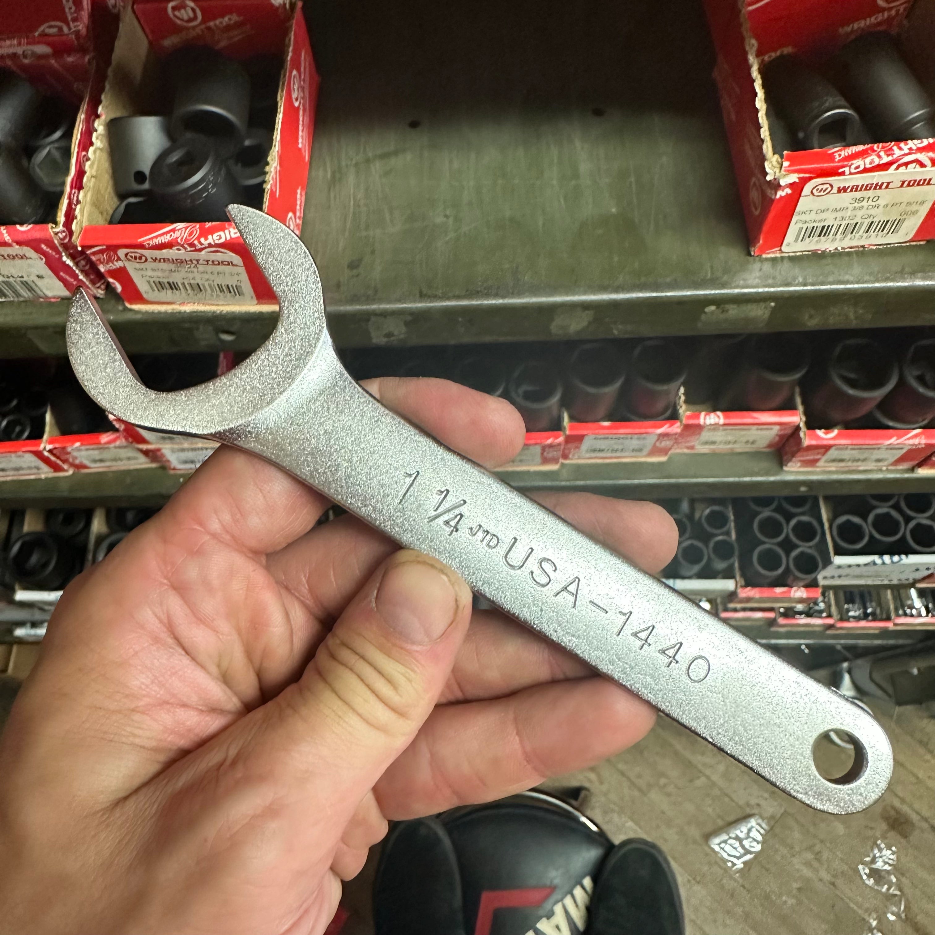 Wright 1-1/4" Service Wrenches, 30 Degree Angle, Satin – Harry J. Epstein Co.