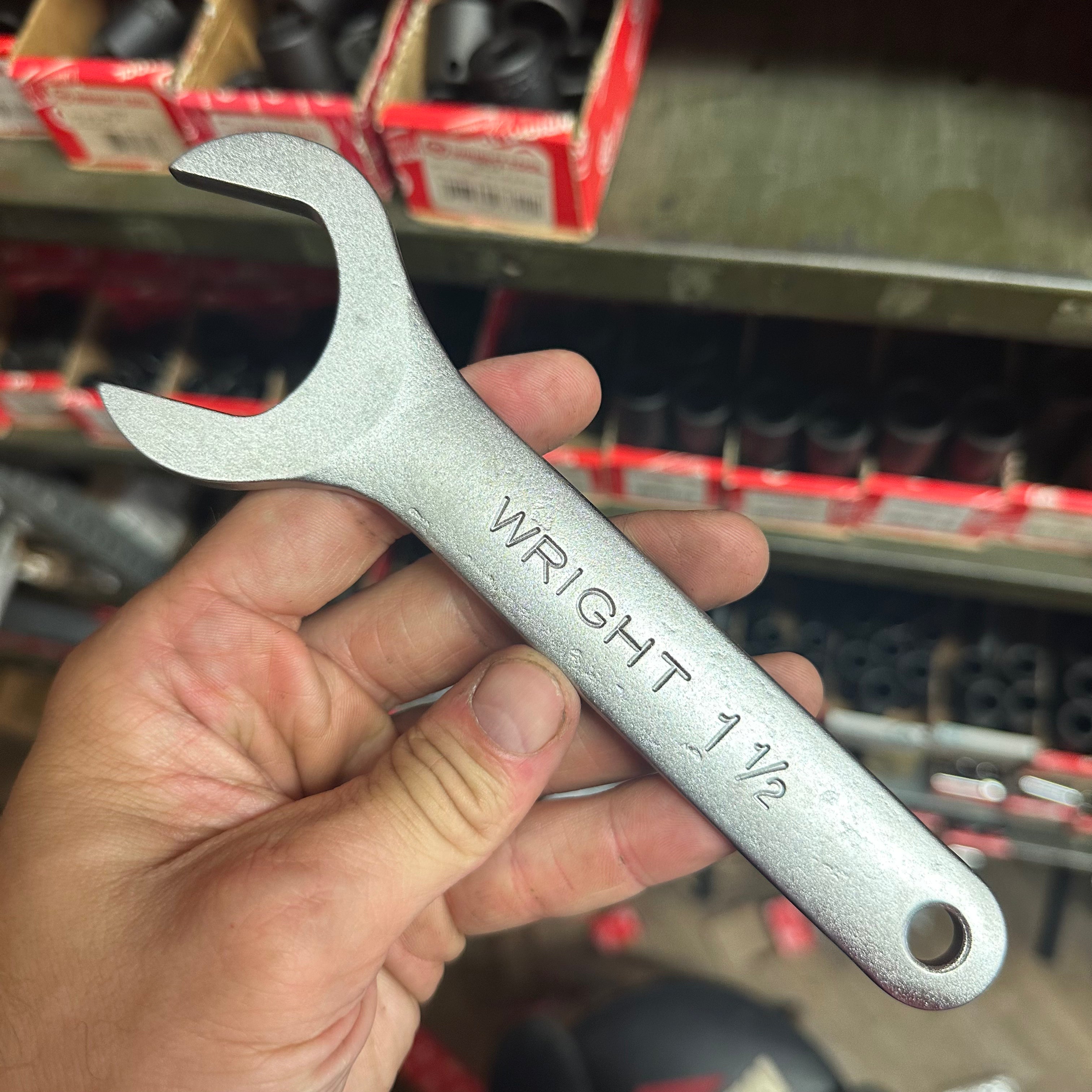 Wright 1-1/2" Service Wrenches 30 Degree Angle Satin #1448 – Harry J. Epstein Co.