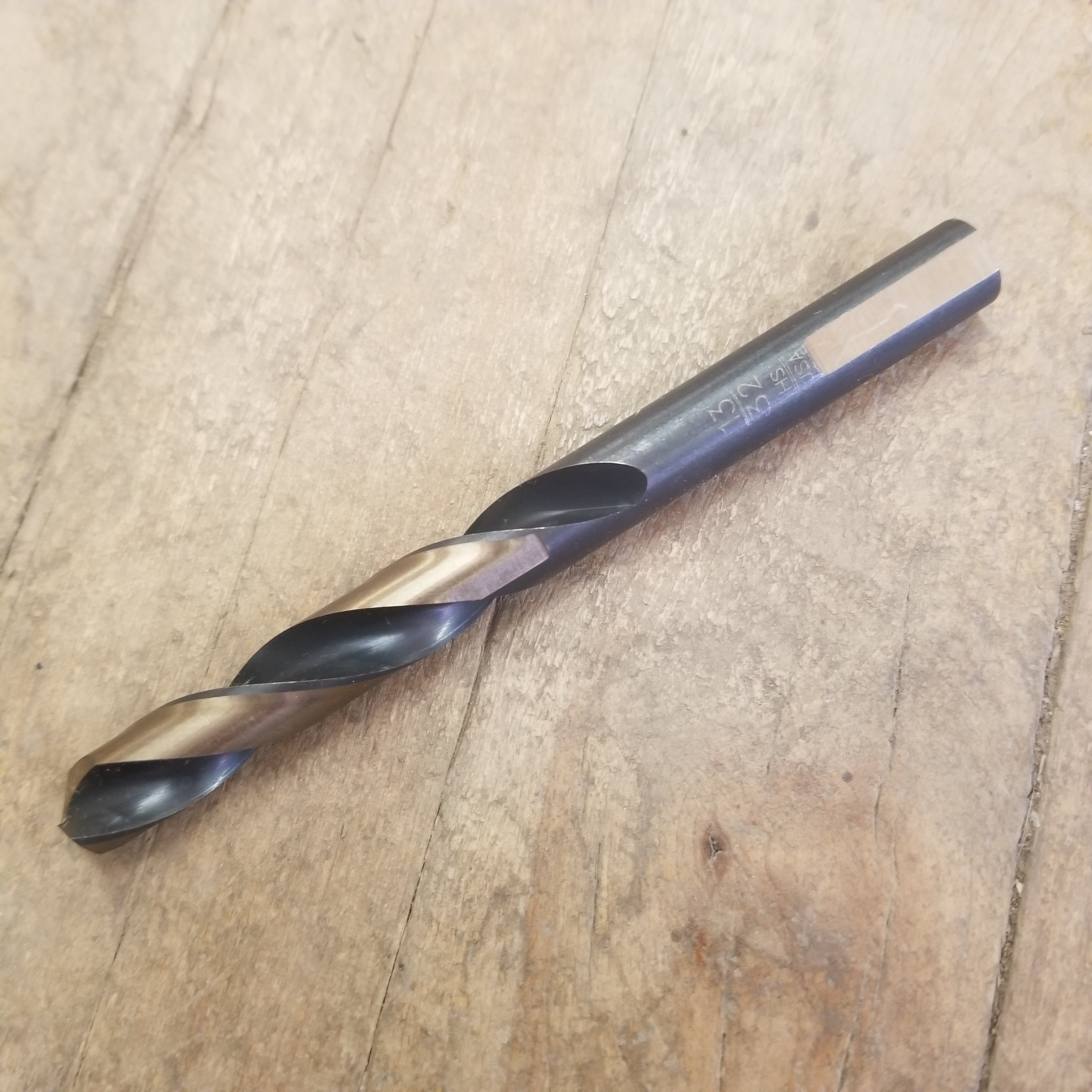 Alfa Tools/Blitz Bits 13/32" Black and Gold Mechanics Length Drill Bit ...