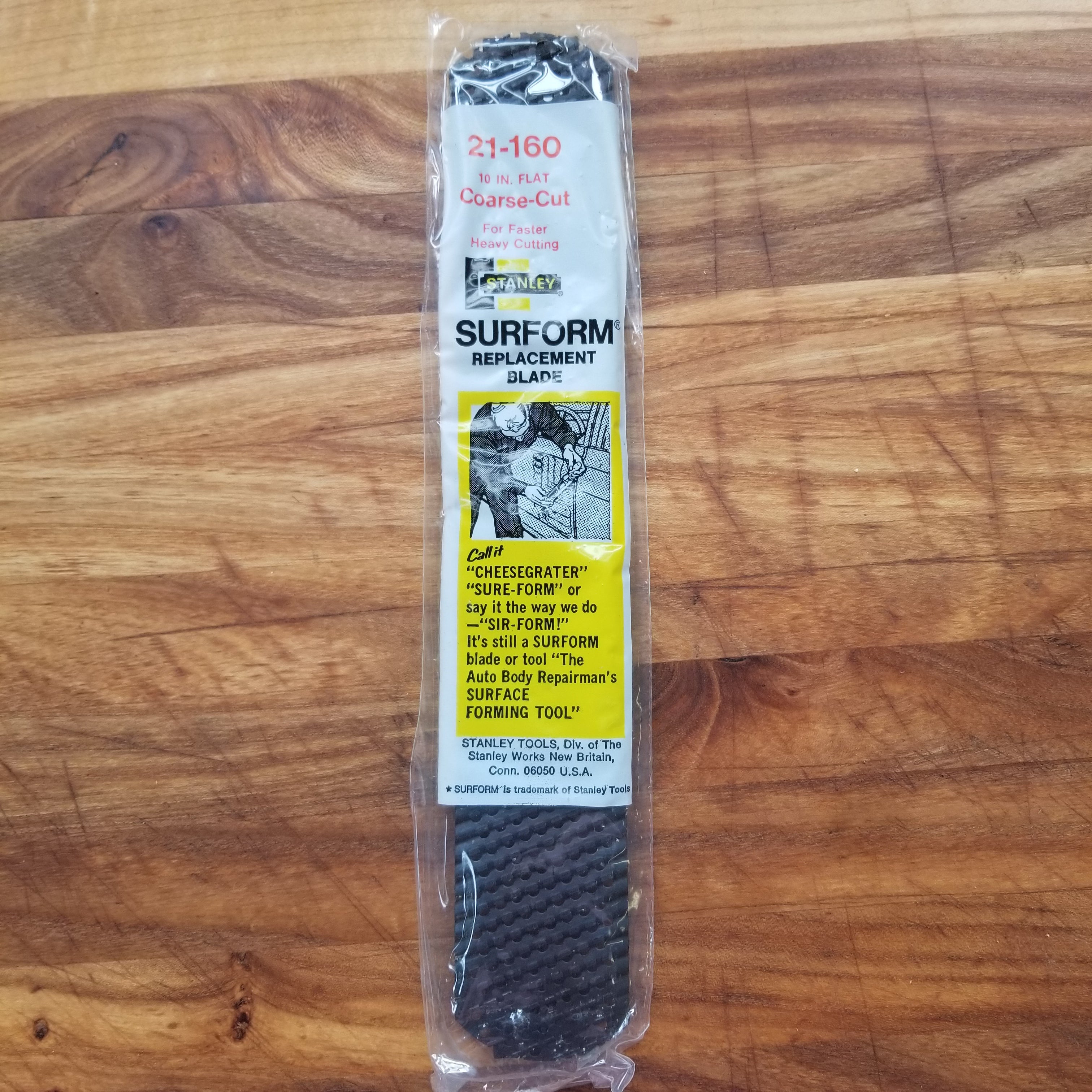 Stanley Surform Coarse Cut 10" Flat Replacement Blade (21-160) – Harry ...
