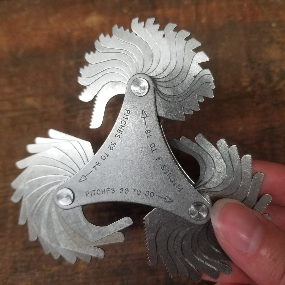 PEC Screw Pitch Gauge, SAE Pitch Gage 4-84 (5651) – Harry J. Epstein Co.