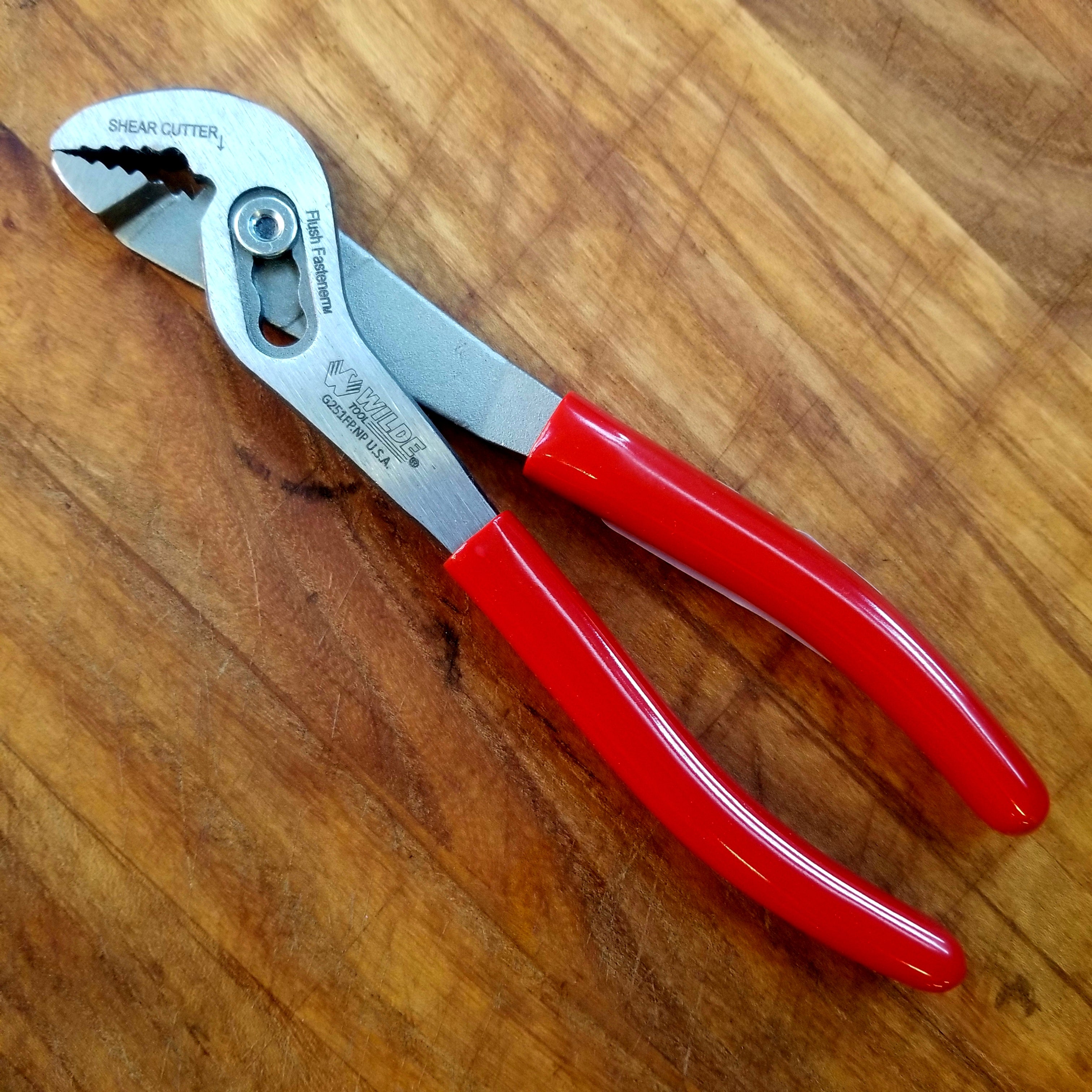 7" Flush Fastener Angle Nose Slip Joint Pliers (G251FP.NP/BB) – Harry J ...