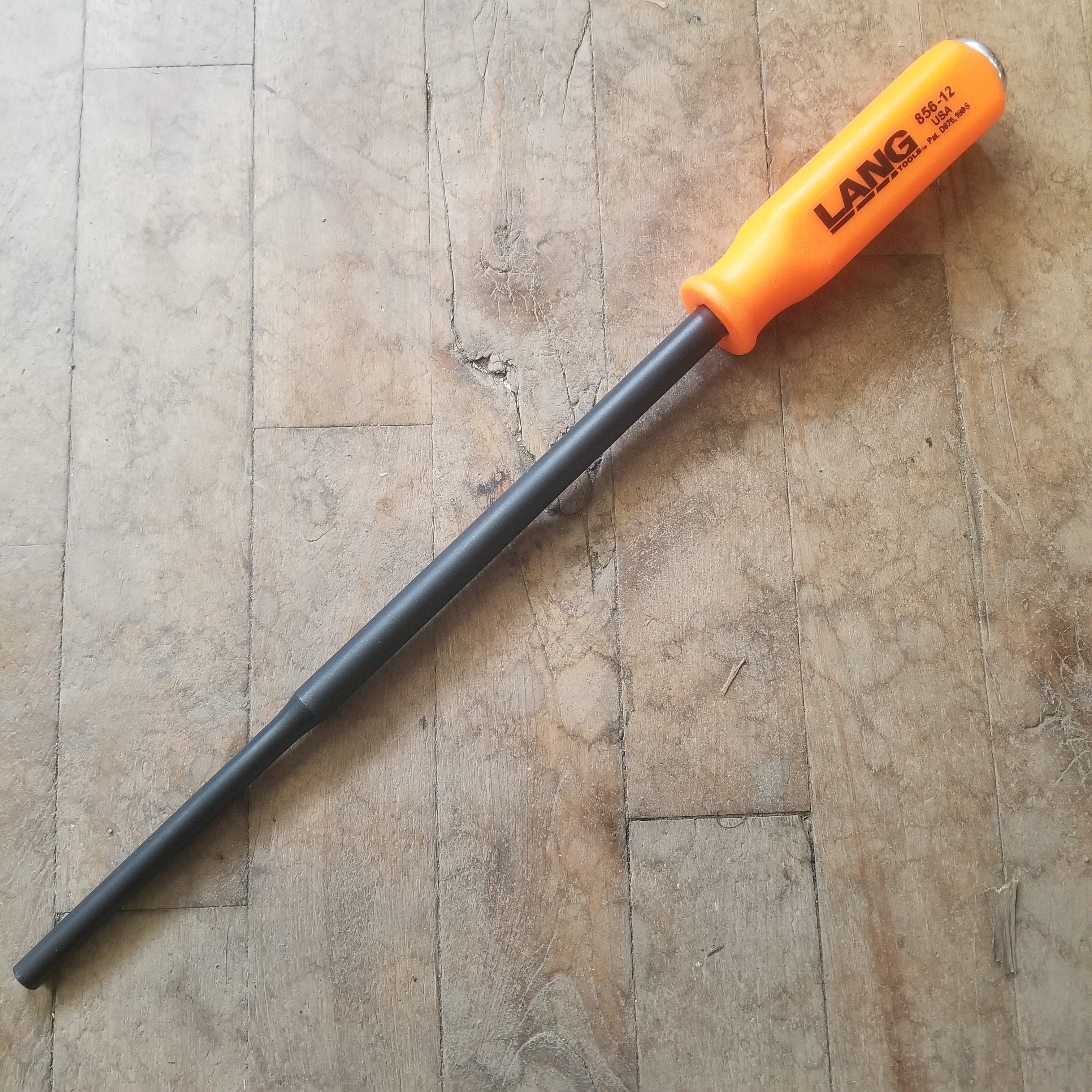 Lang 16" x 3/8" Pin Punch w/ Striking Cap (856-12) – Harry J. Epstein Co.