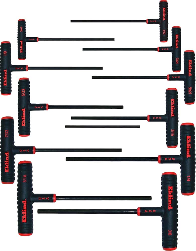 Power T-Handle Allen Set 11 pc - 9" Arm – Harry J. Epstein Co.