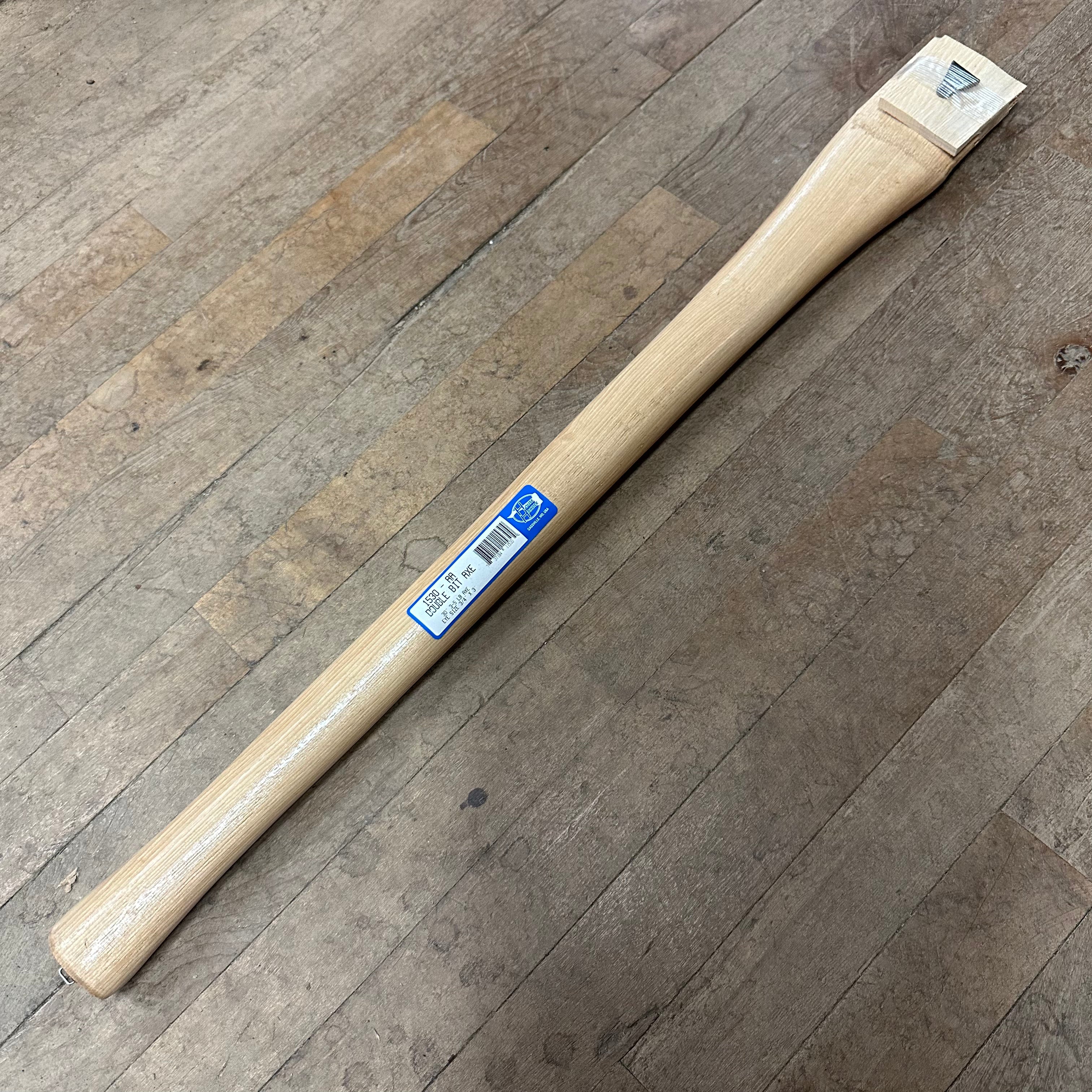 House Handle 30" 3-5 lb Double Bit Axe Handle, Eye Size 3/4" x 3" (153 ...