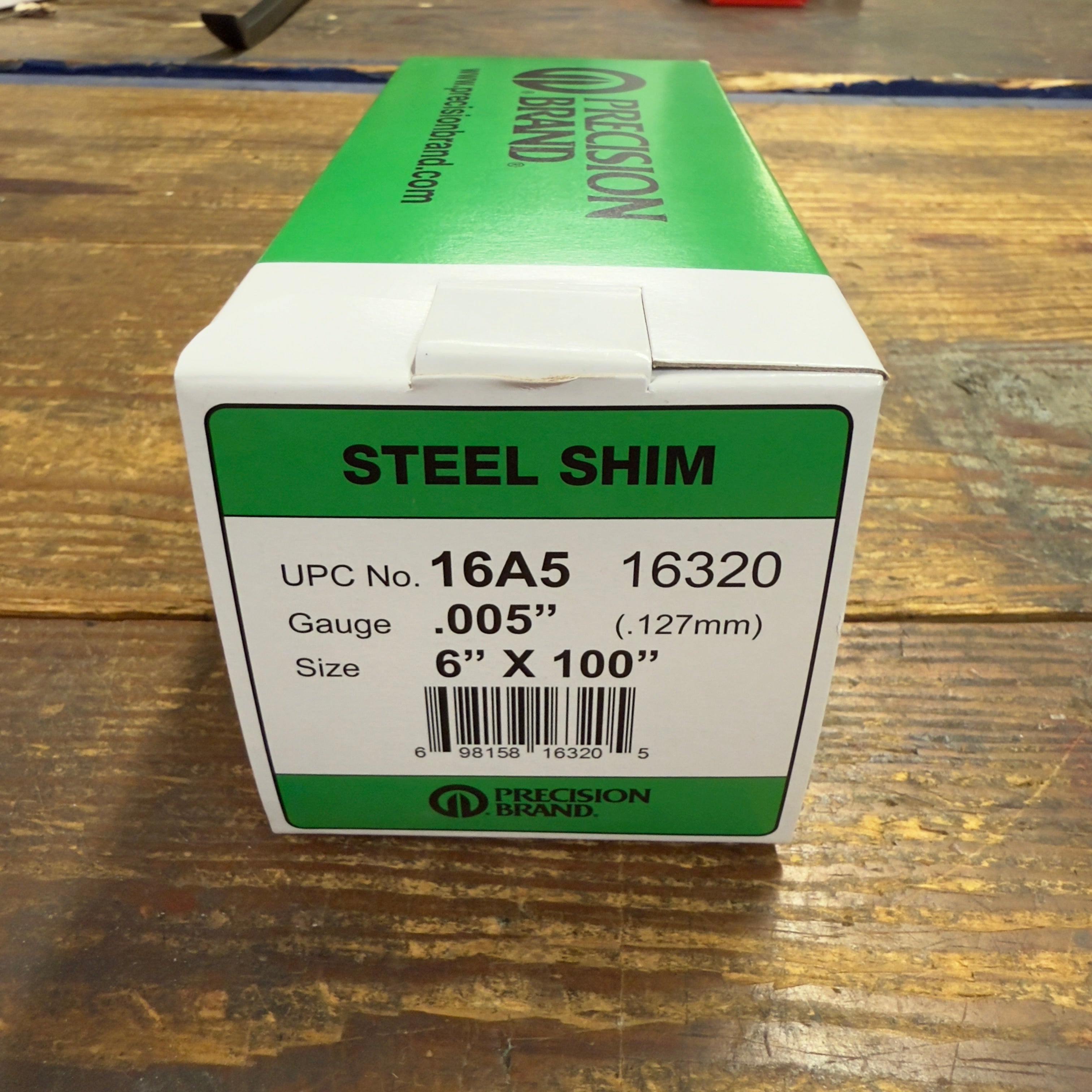 Precision Brand 0.005" Steel Shim Stock 6" x 100" Roll (16A5) – Harry J ...