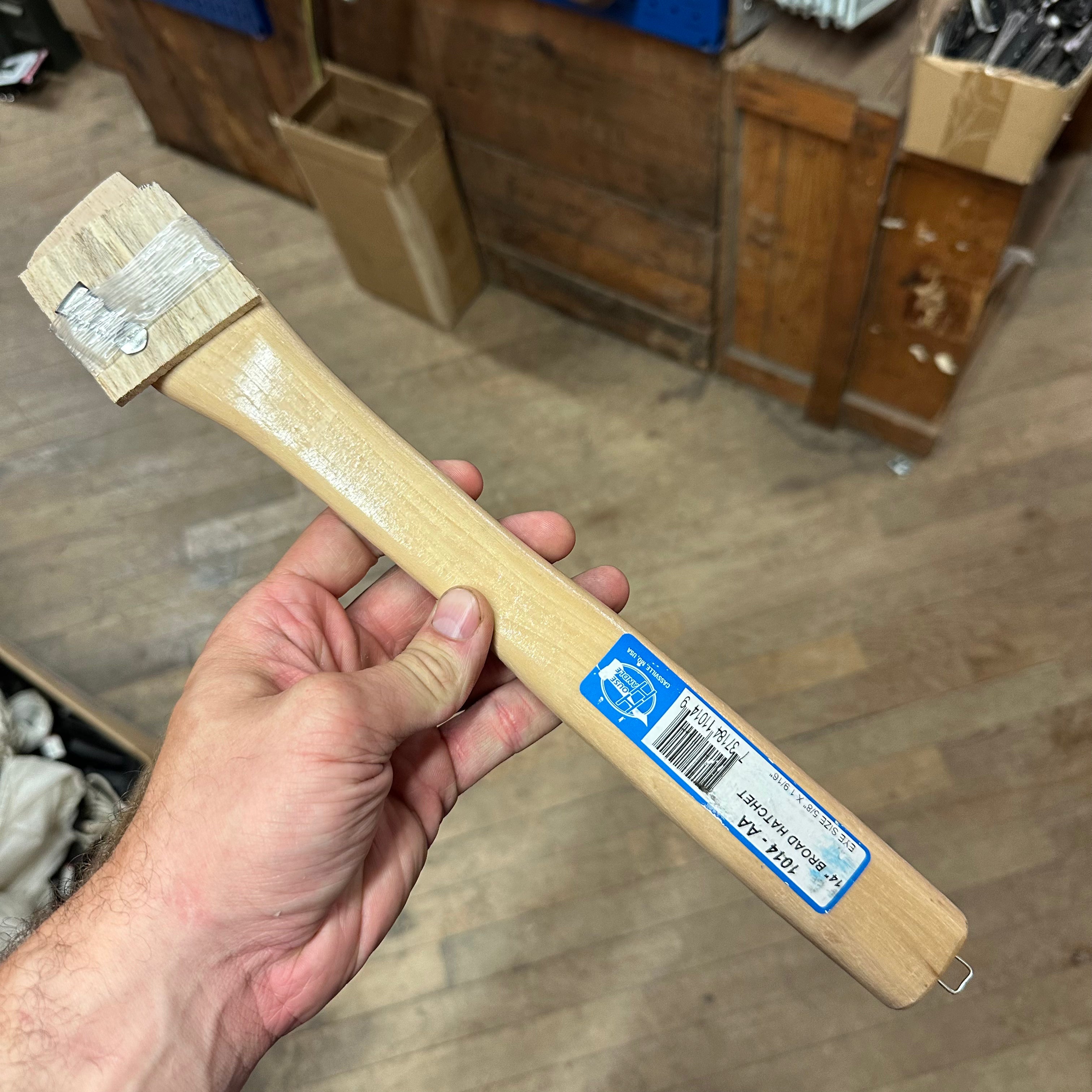 14" Broad Hatchet Handle by House Handle Co. (1014AA) – Harry J ...
