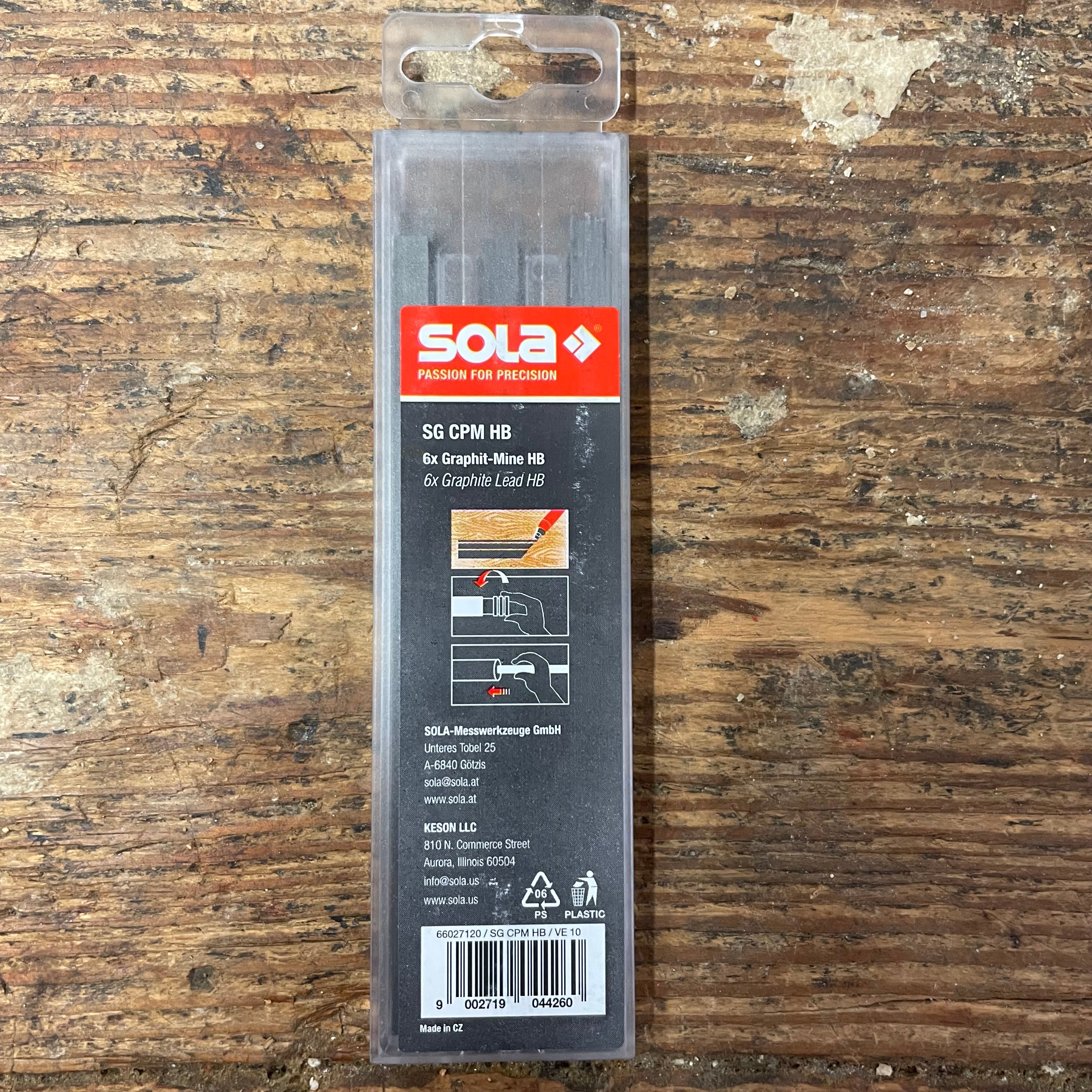 Sola CPM Pencil Graphite Refill (SGCPMHB) – Harry J. Epstein Co.