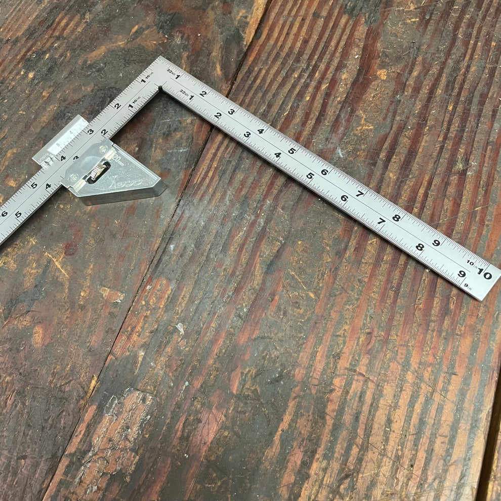 Shinwa Wide 20" x 10" Carpenter's Square w/ Metal Stopper (32483 ...