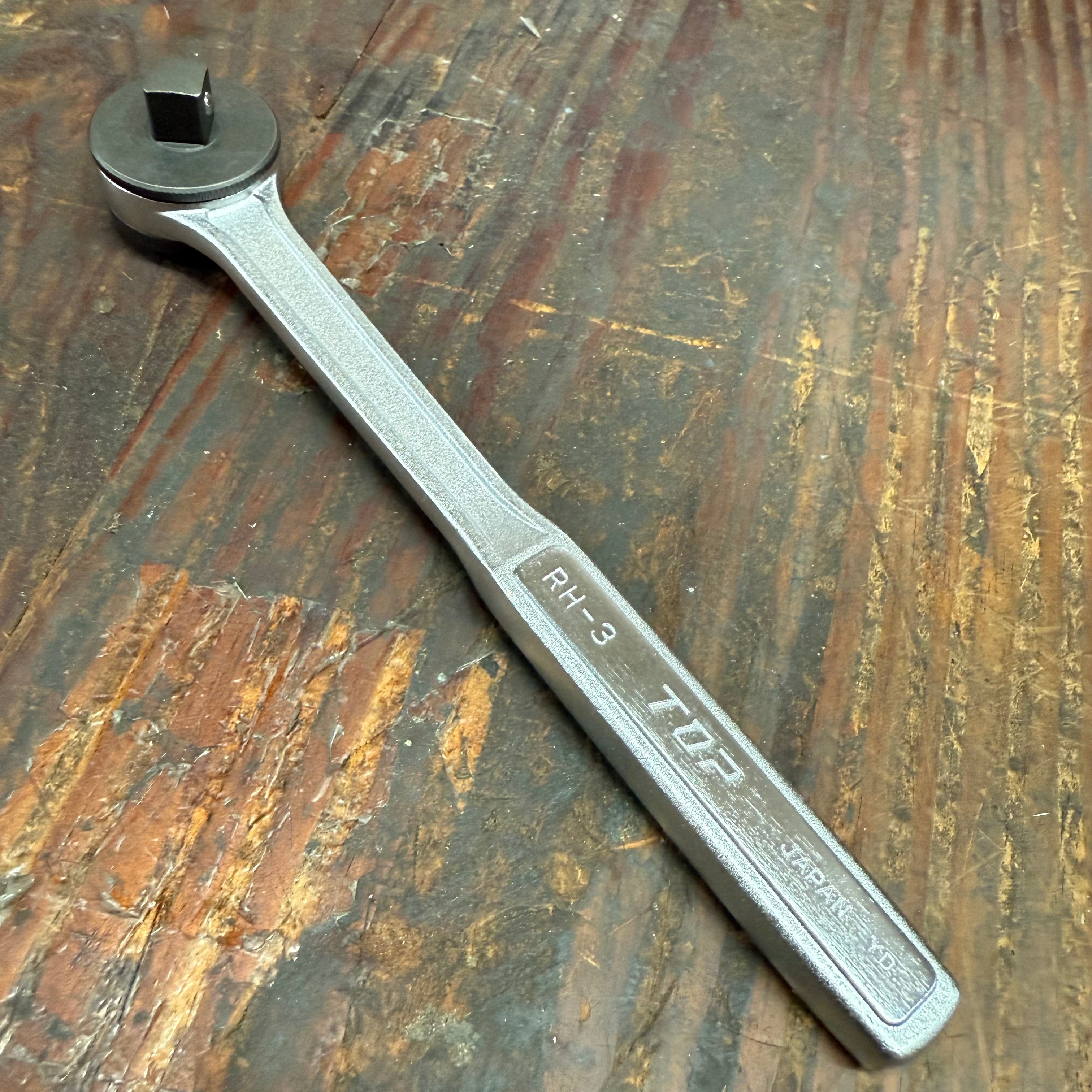 Top 3/8" Drive Round Head 7 1/2" (200mm) Ratchet 72T (RH-3) – Harry J ...