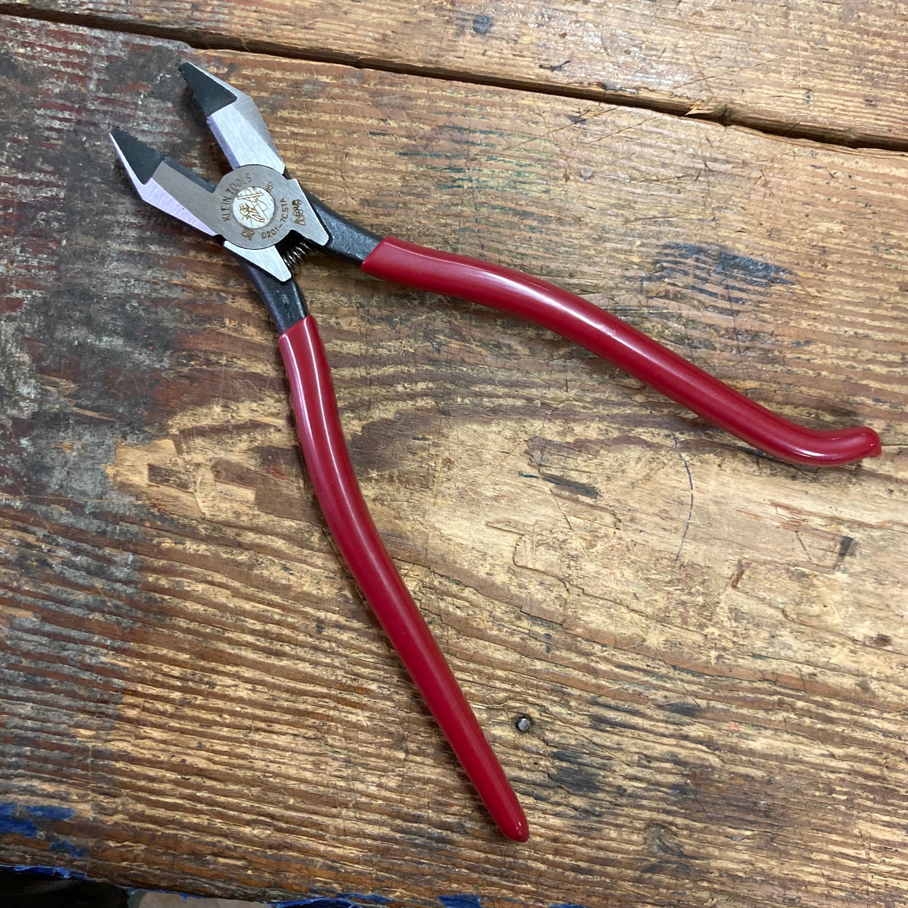 Klein 9" Ironworker's Pliers, Aggressive Knurl (D201-7CSTA) – Harry J ...