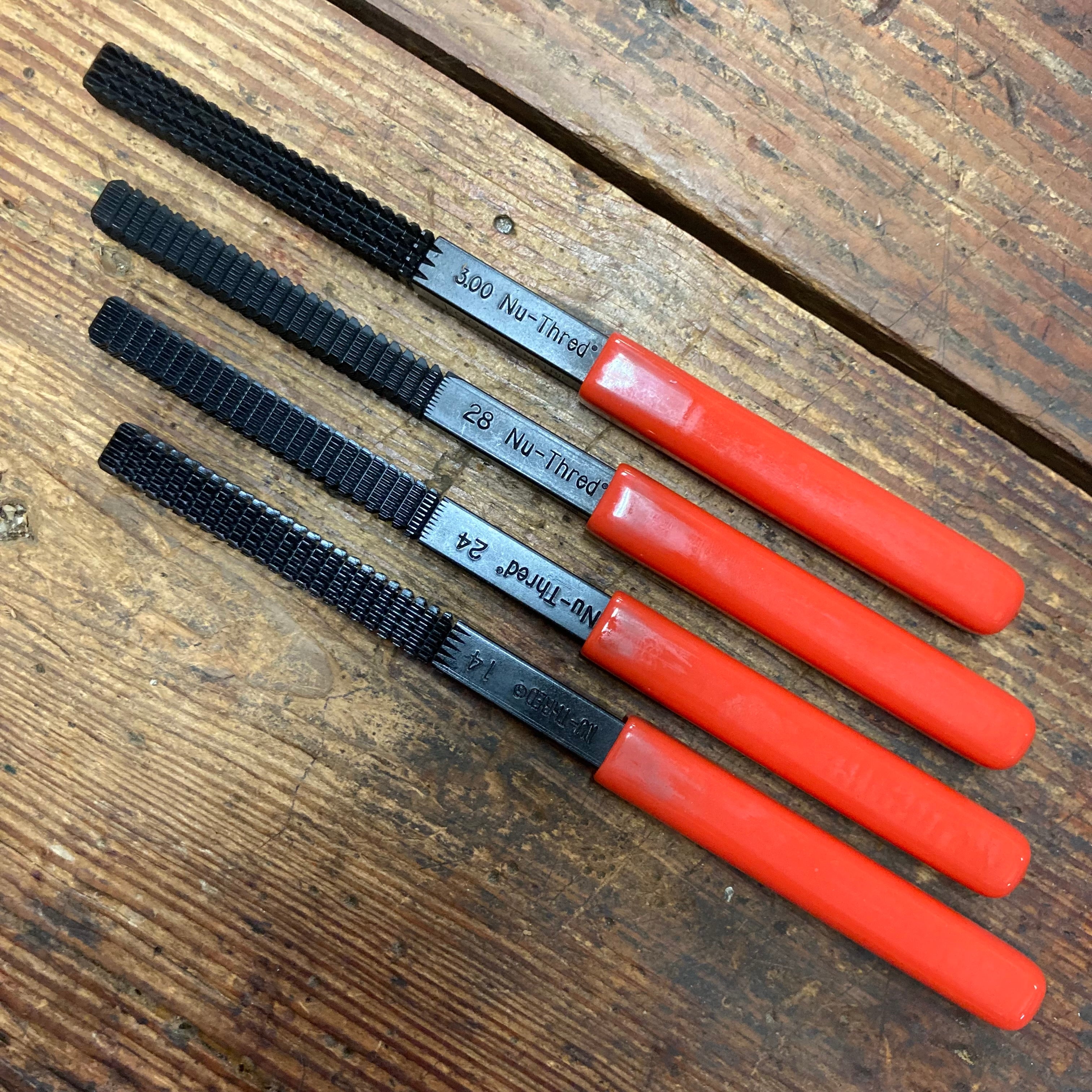 Jawco Set of 4 Rethreading Files: Nu-Thred® #1, 2, 7, & 8 (158) – Harry ...