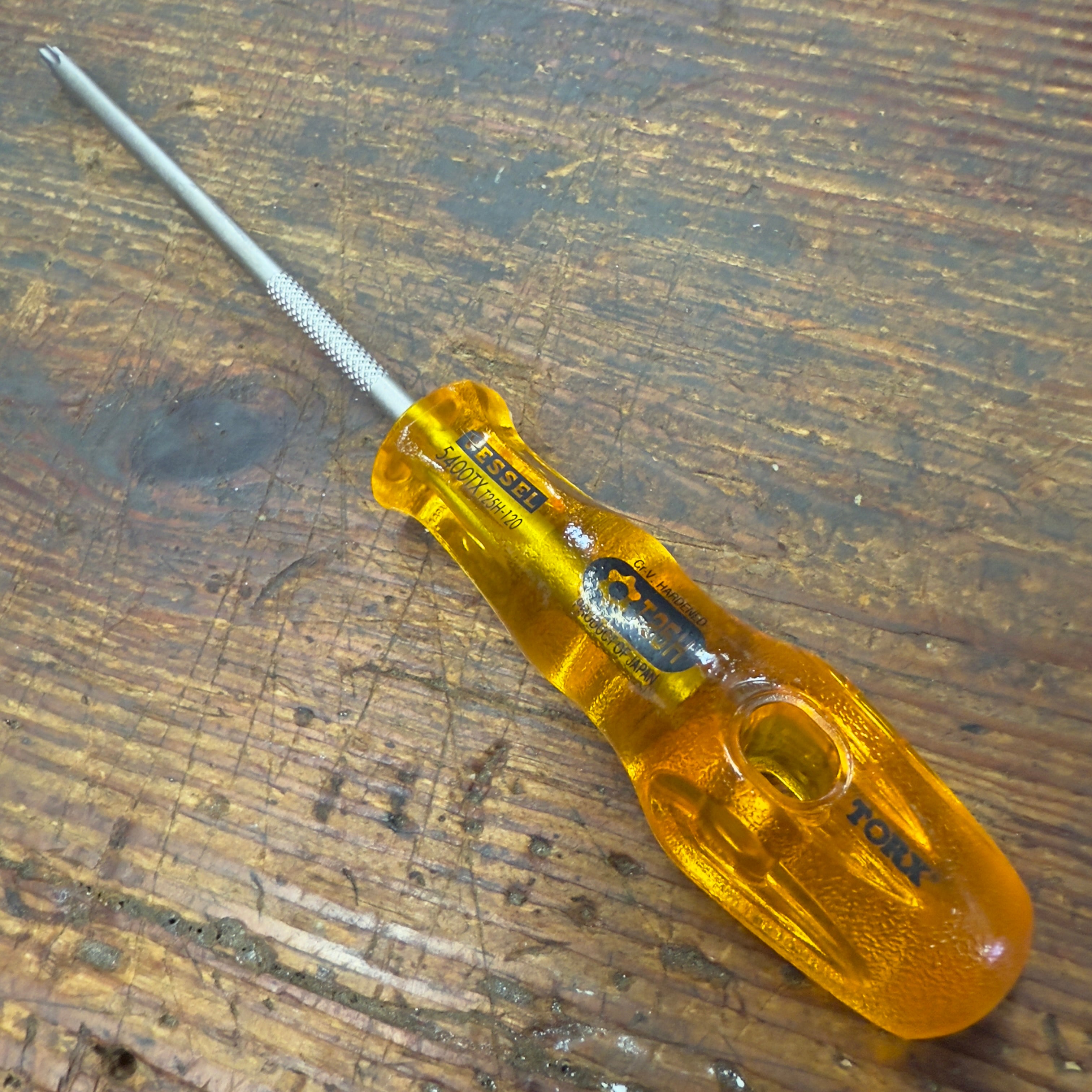 Vessel Torx T25H x 120mm Power Grip Screw Driver (5400TXT25H120 ...
