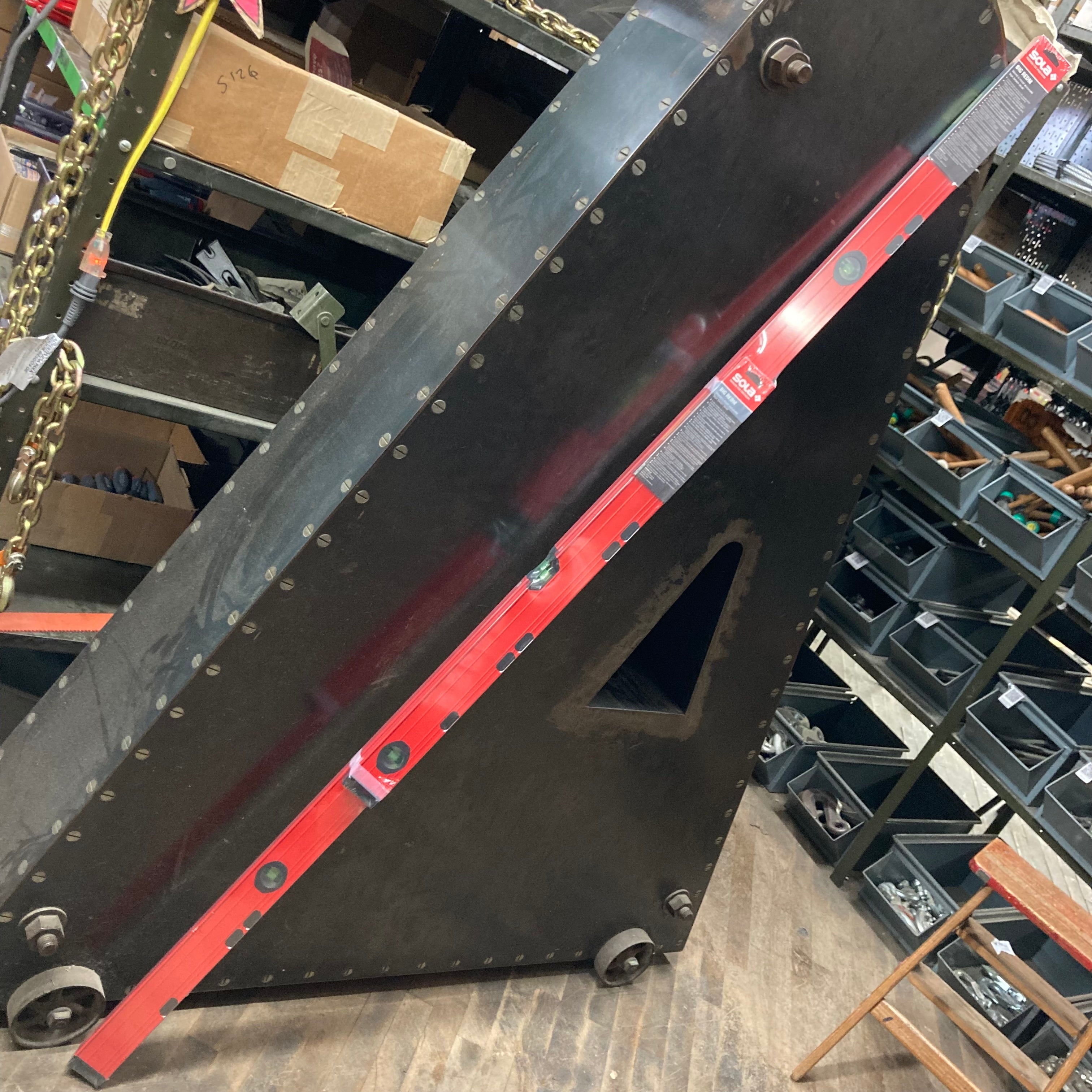 Sola Magnetic Big Red 32" & 78"Aluminum Box Beam Jamb Set w/ 60% Magni ...