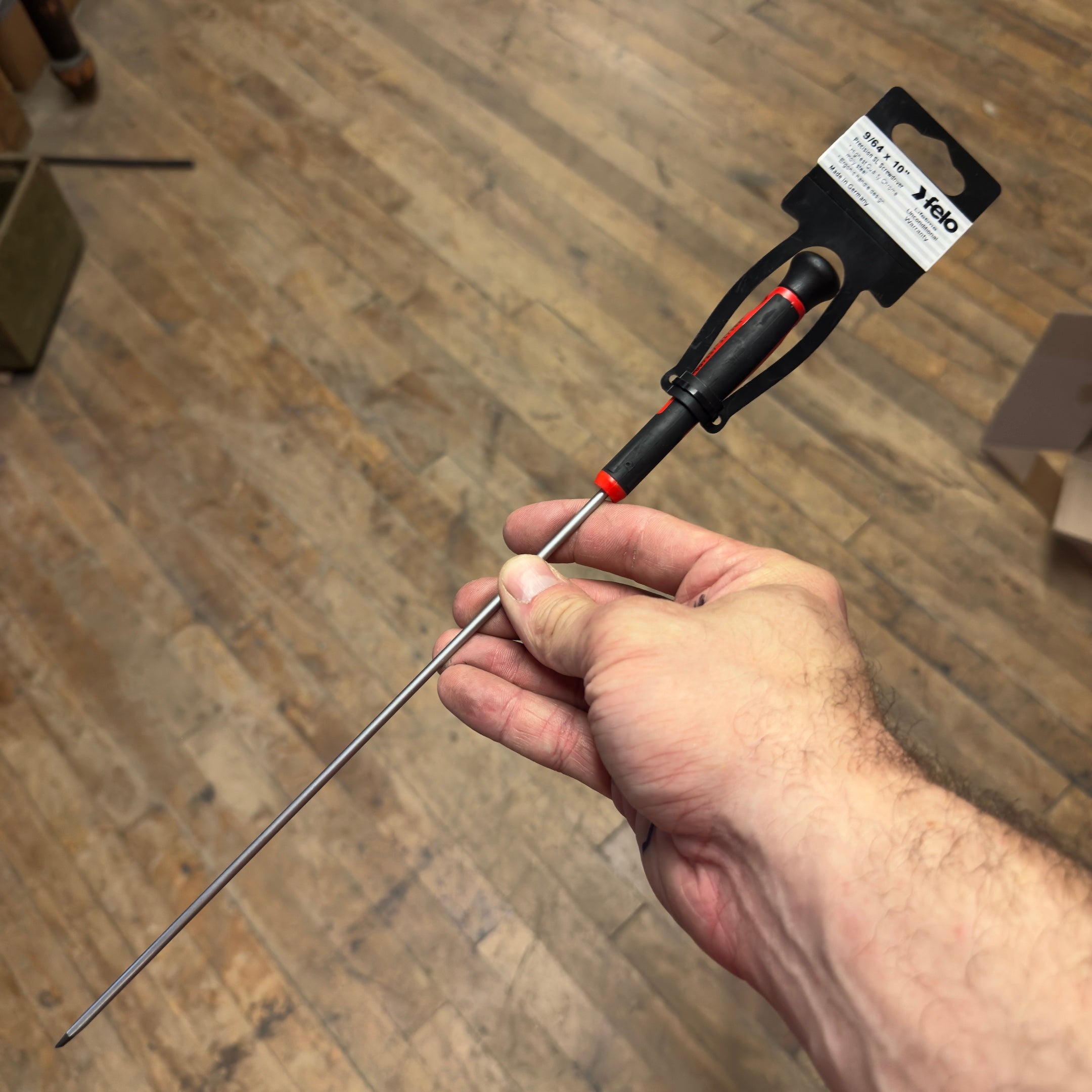 Felo Precision Slotted Screwdriver 9/64" x 10" (31758) – Harry J ...