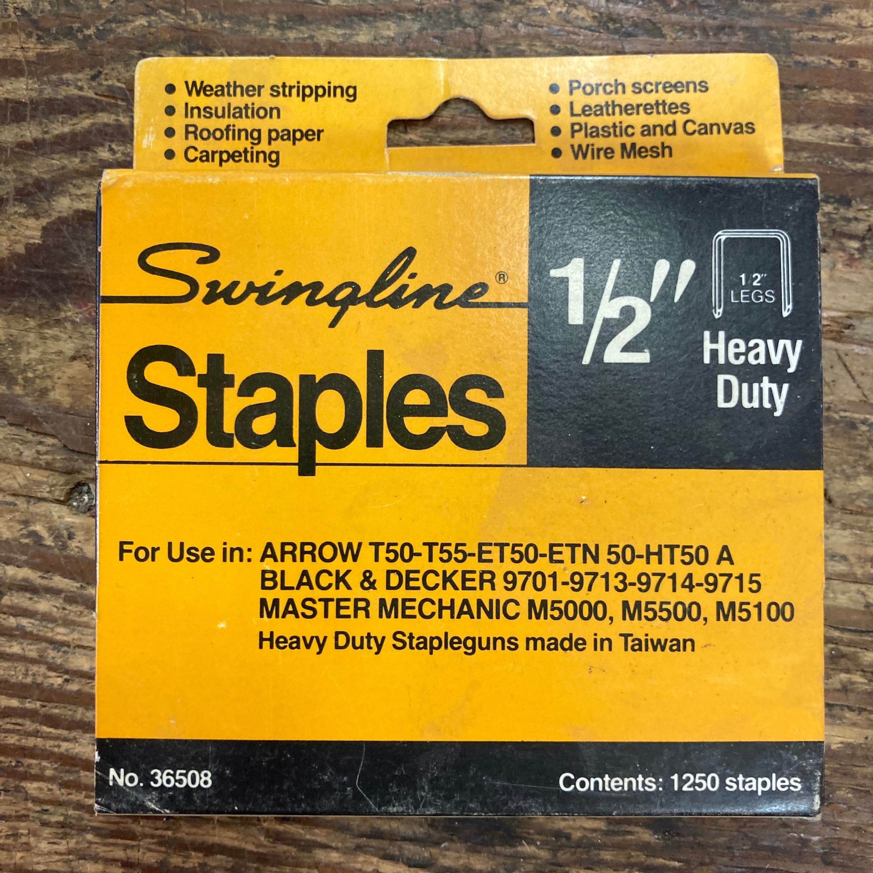 Swingline Heavy Duty 1/2" Staples (36508) – Harry J. Epstein Co.