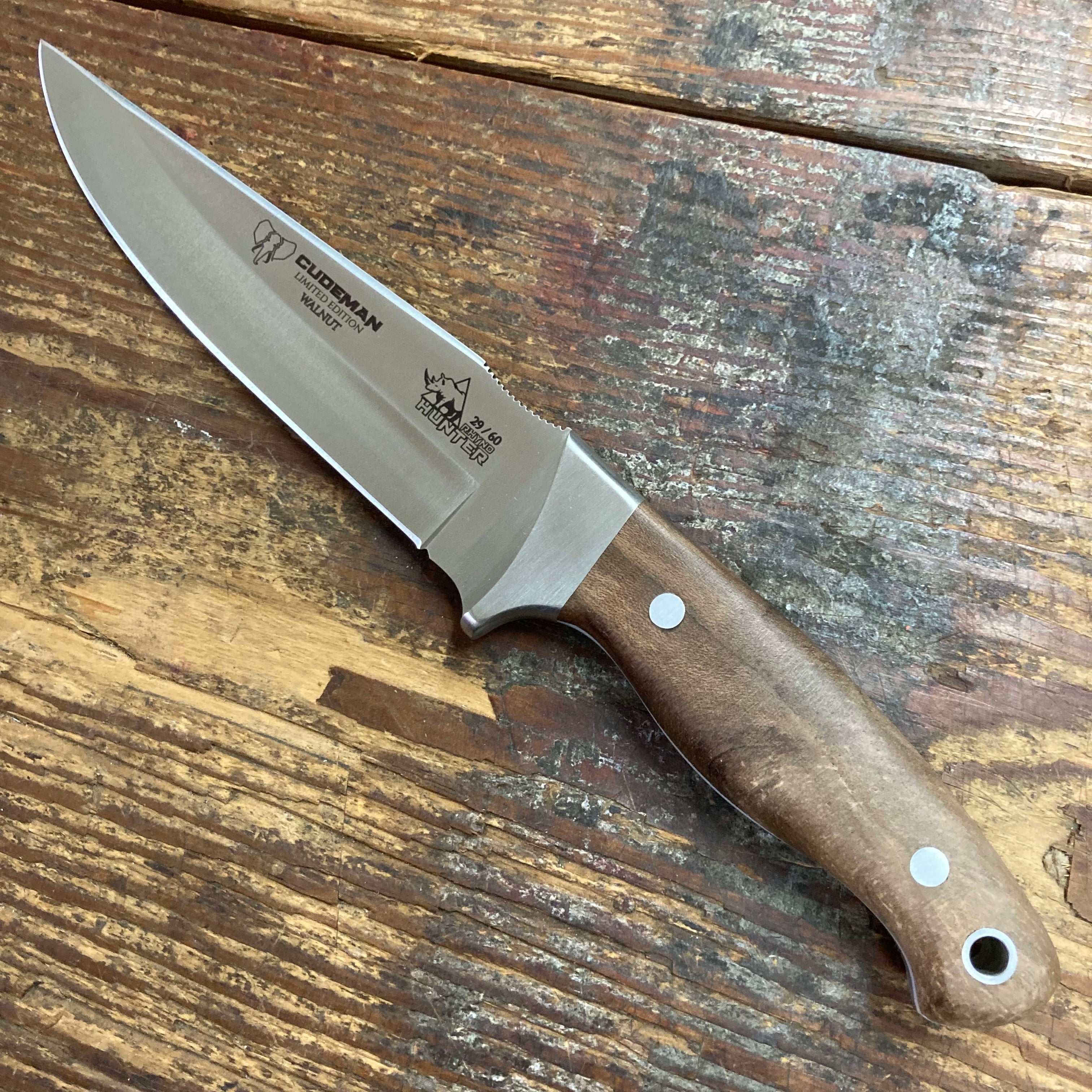 Cudeman Limited Edition Rhyno Hunter w/ Walnut Handle (248-G) – Harry J ...