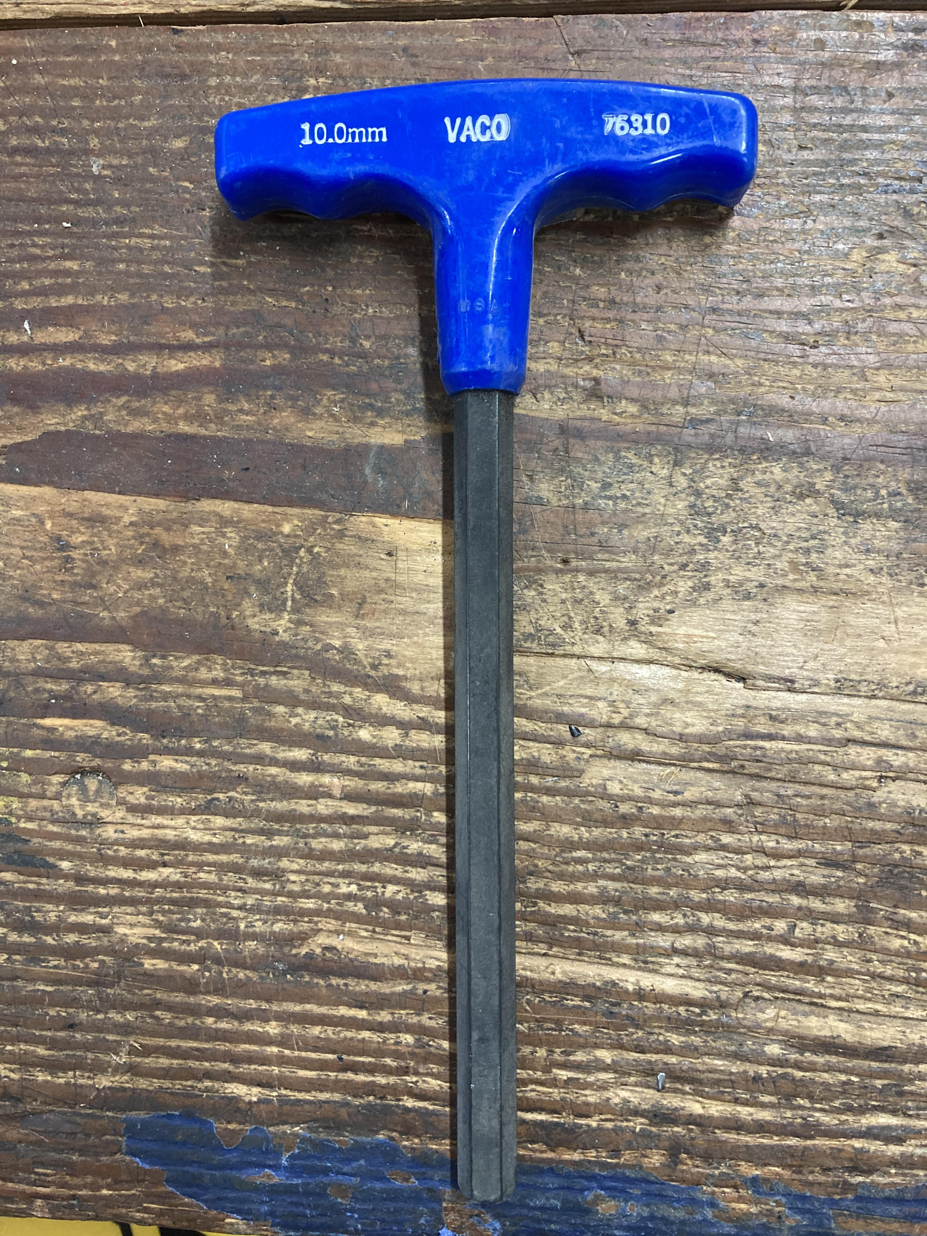 T-Handle Hex-Key - 6" Blade Length x 10 mm Hex – Harry J. Epstein Co.