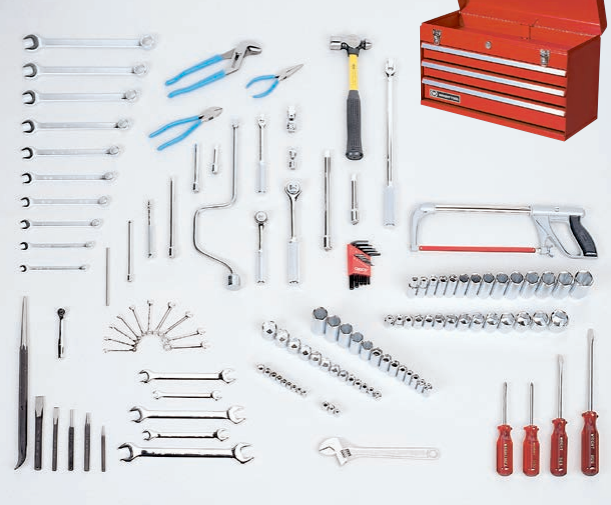 139 Piece Mechanics Set (Tools Only) – Harry J. Epstein Co.