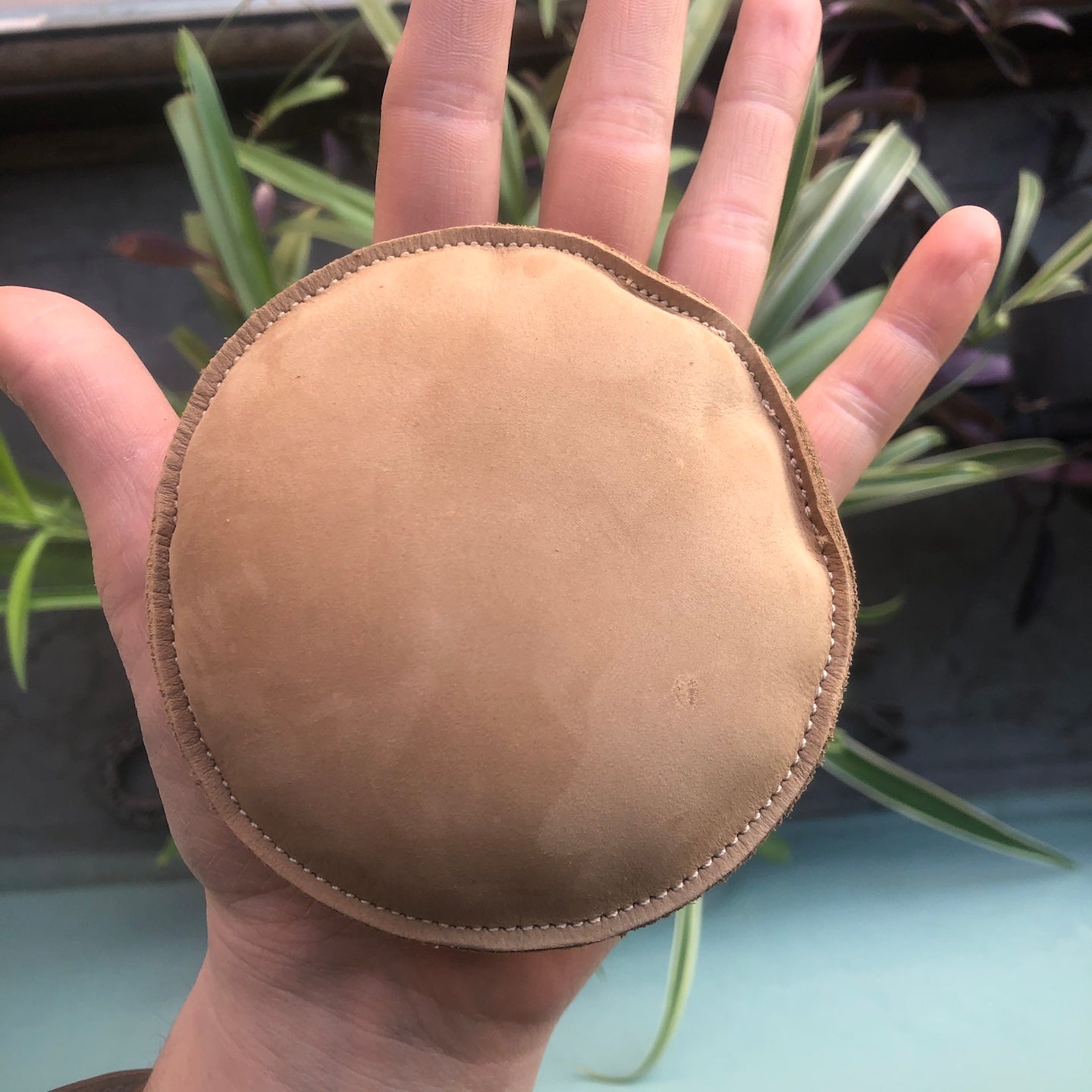 4" Circle Shot Filled Leather (Map) Paperweight – Harry J. Epstein Co.