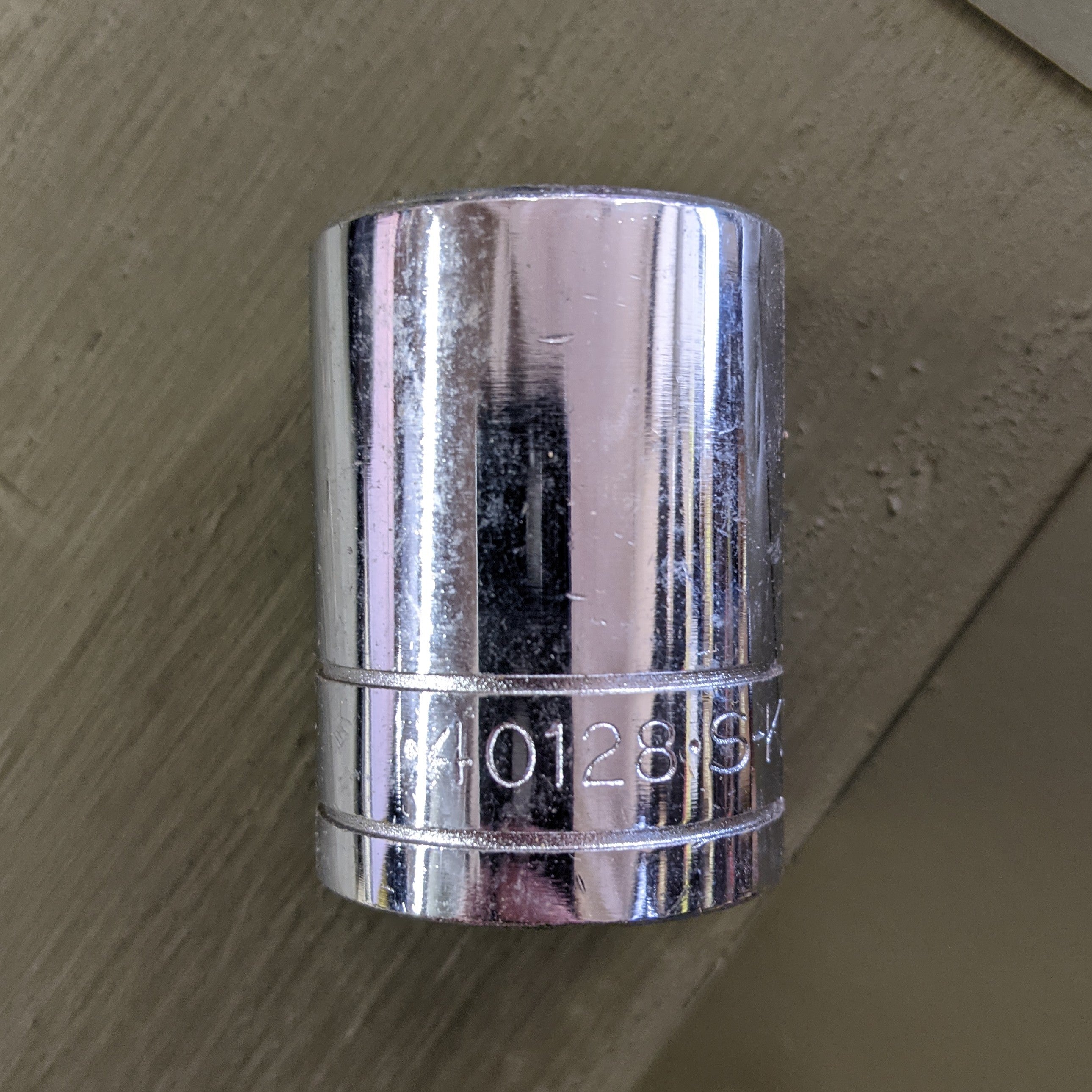 SK Tools NOS Socket Chrome 1/2" Drive Standard 12 Point 7/8" (40128 ...