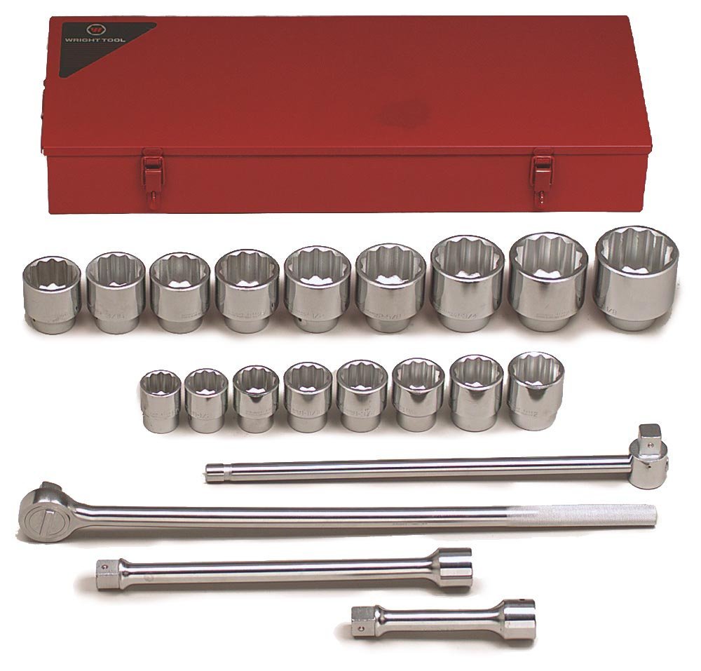 1" Drive 21 Piece 12 Point Standard Socket Set – Harry J. Epstein Co.