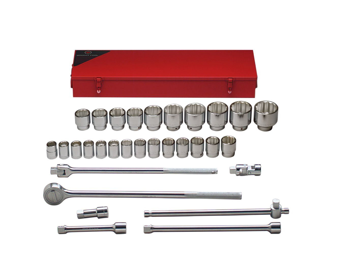 3/4" Drive 31 Piece Standard Metric Socket Set with Box – Harry J ...
