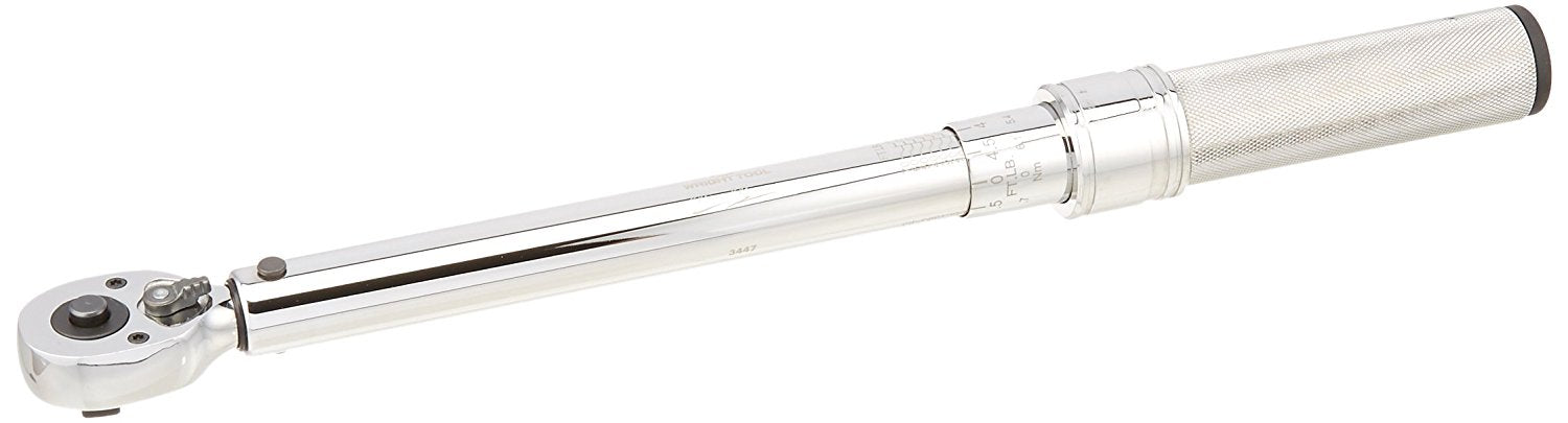 Wright 3/8" Dr. Dial Style Torque Wrench 5-75 Ft. Lbs. #3447 – Harry J ...