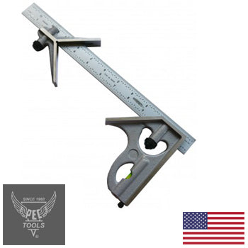 PEC 12" 3 pc Combination Square (4R) USA – Harry J. Epstein Co.