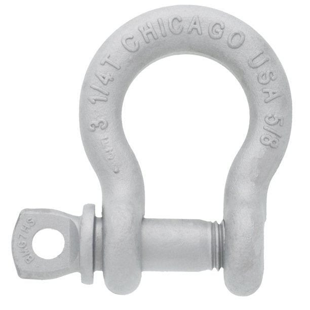 Chicago Hardware 3/4" Galvanized Anchor Screw Pin Shackle (20140-7 ...