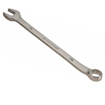 Armstrong 2-1/8" Satin Chrome Long Pattern Combination Wrench 25-268 ...