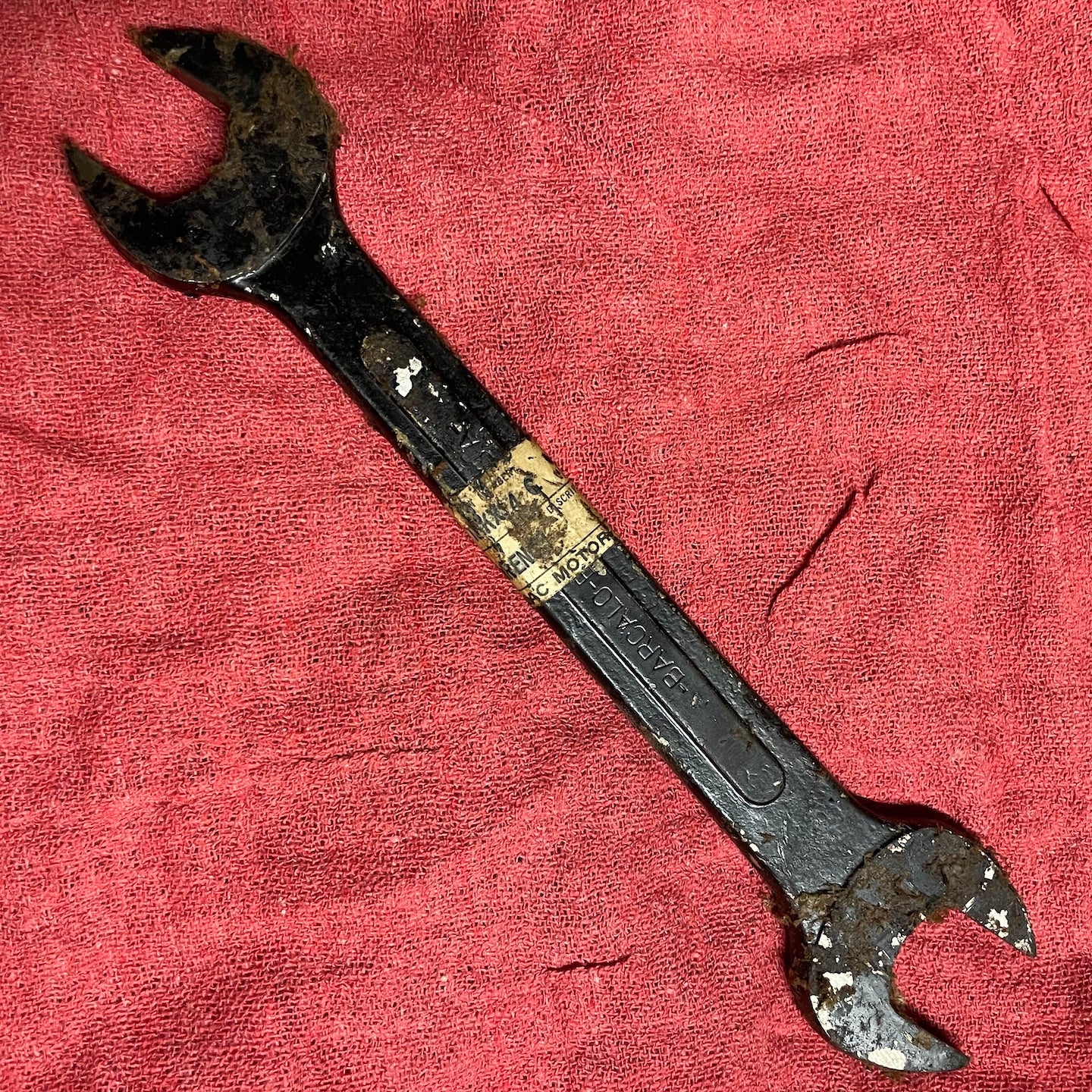 Barcalo NOS WWII Era Open End "Cadillac Motor" Wrench 15/16" x 1 ...