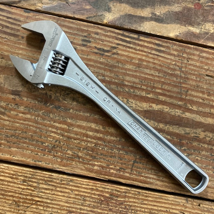 Channellock 12" Adjustable Wrench (812W) – Harry J. Epstein Co.