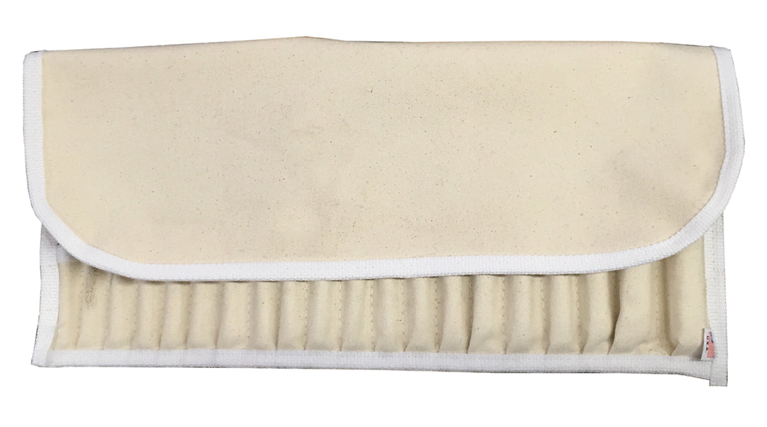 20-Pocket US-Made Canvas Punch and Chisel Tool Roll (TR20) – Harry J ...