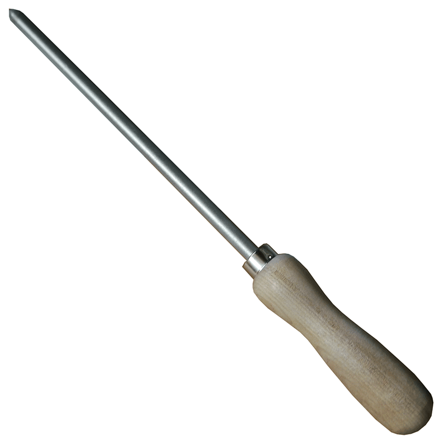 Diamond Butcher's Steel with Wood Handle (BUTCHER) – Harry J. Epstein Co.