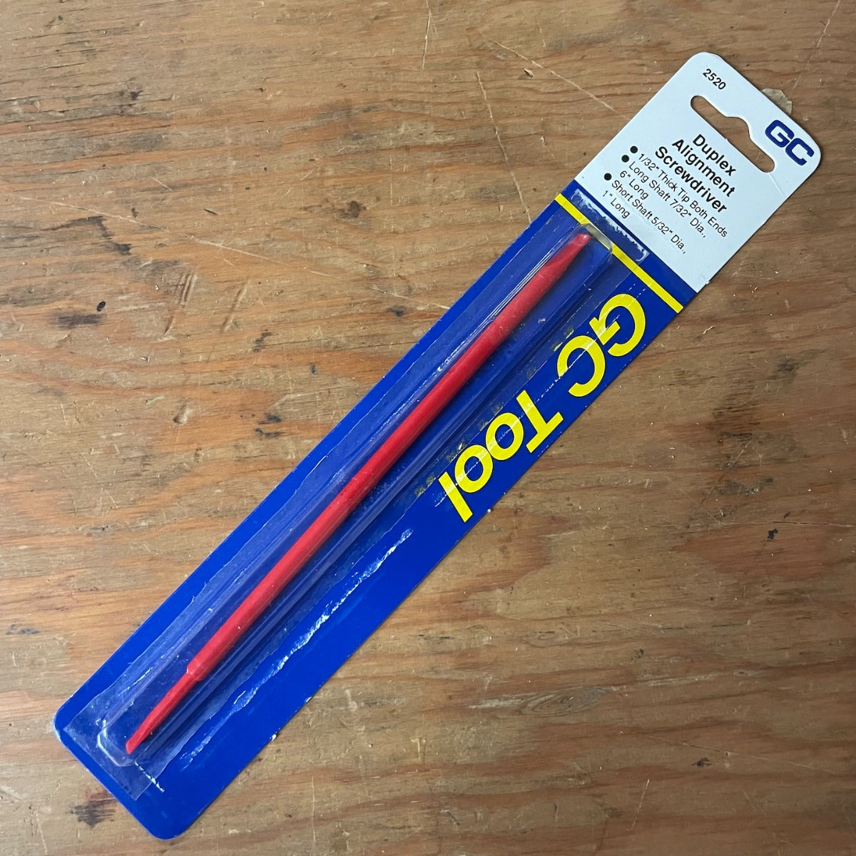 GC Tool Duplex Alignment Screwdriver (2520) – Harry J. Epstein Co.
