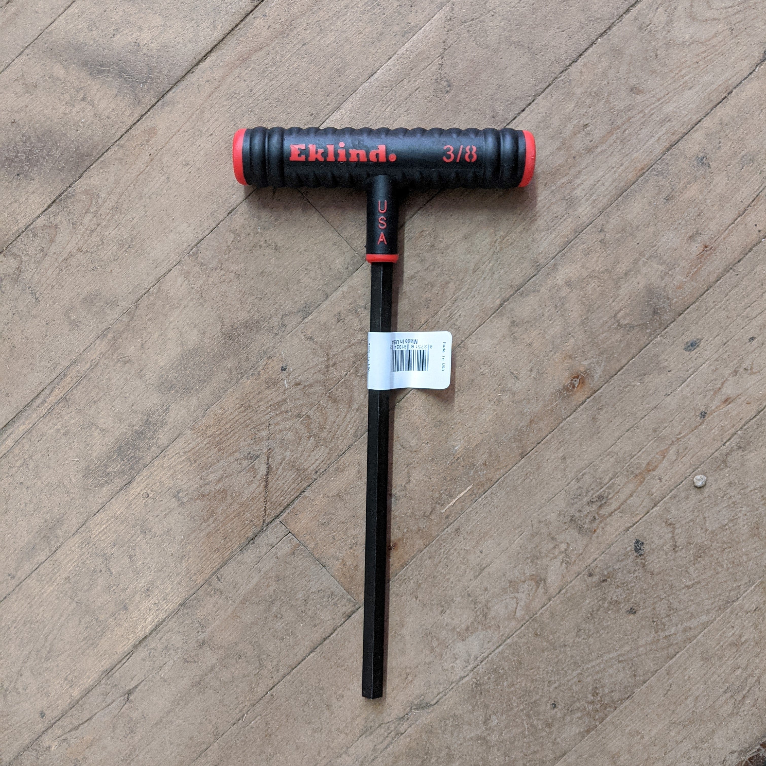Eklind T-Handle Hex-Key (9" Blade x 3/8" Hex) (61924) – Harry J ...