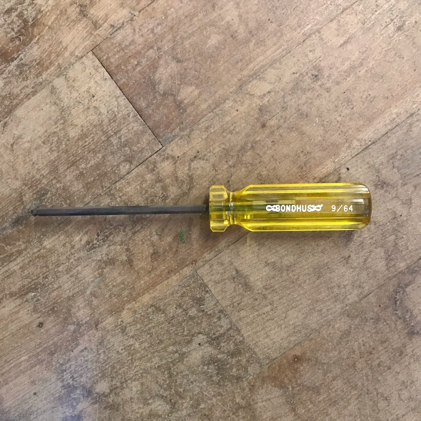 NOS Bondhus Handled Balldriver 9/64" Drive 3 1/4" Blade (BOND-964 ...