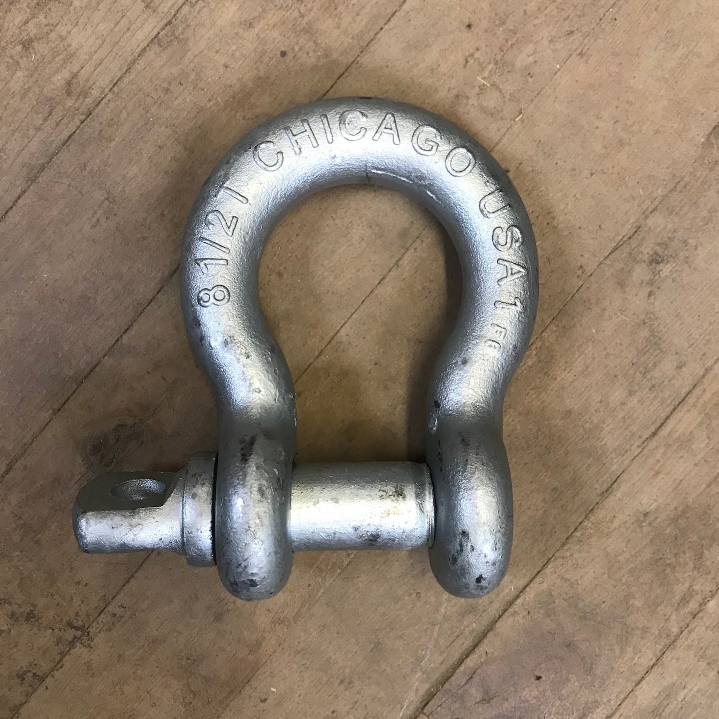 Chicago Hardware 1" Galvanized Anchor Screw Pin Shackle (20150-6 ...