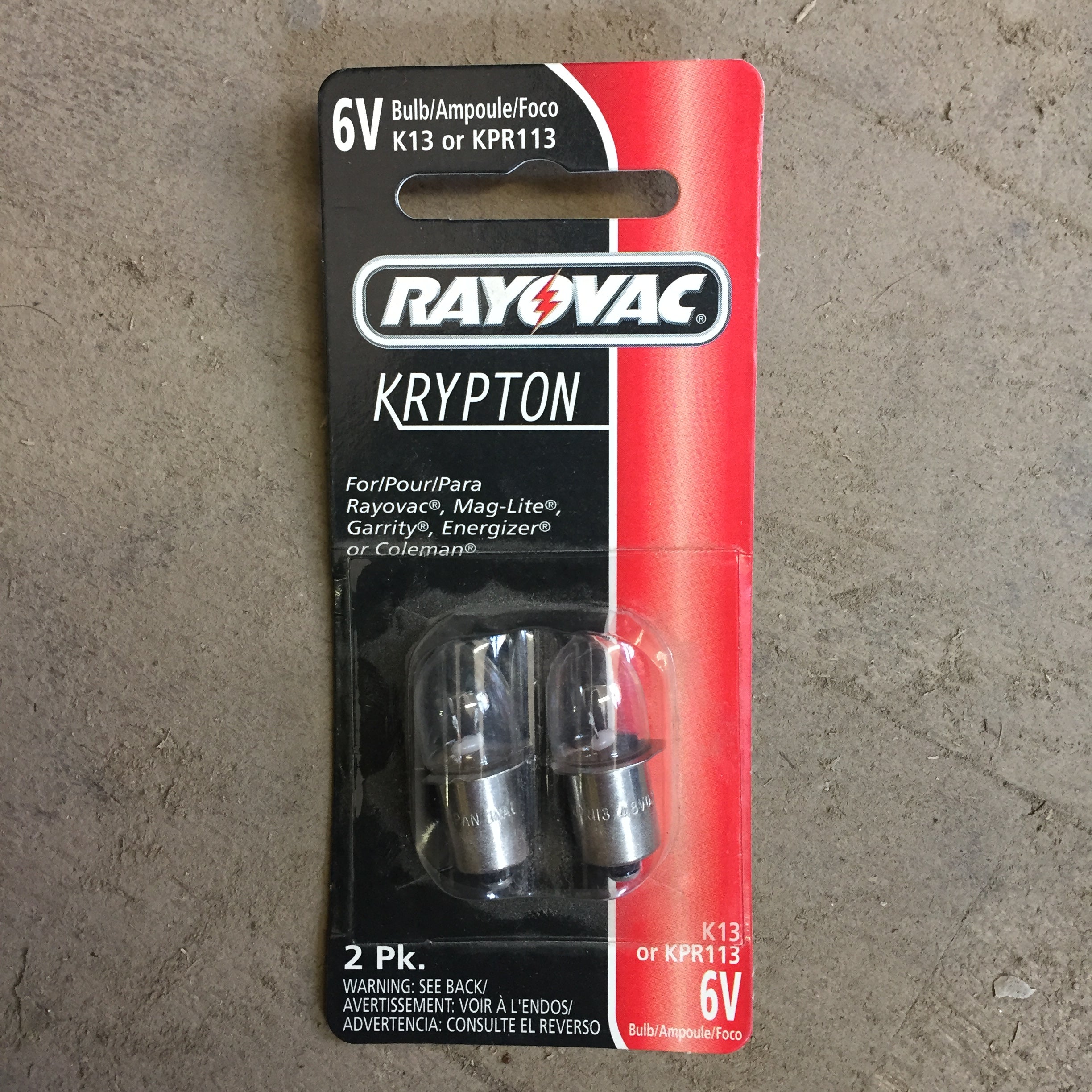 Rayovac Krytpon 6V Bulbs – Harry J. Epstein Co.