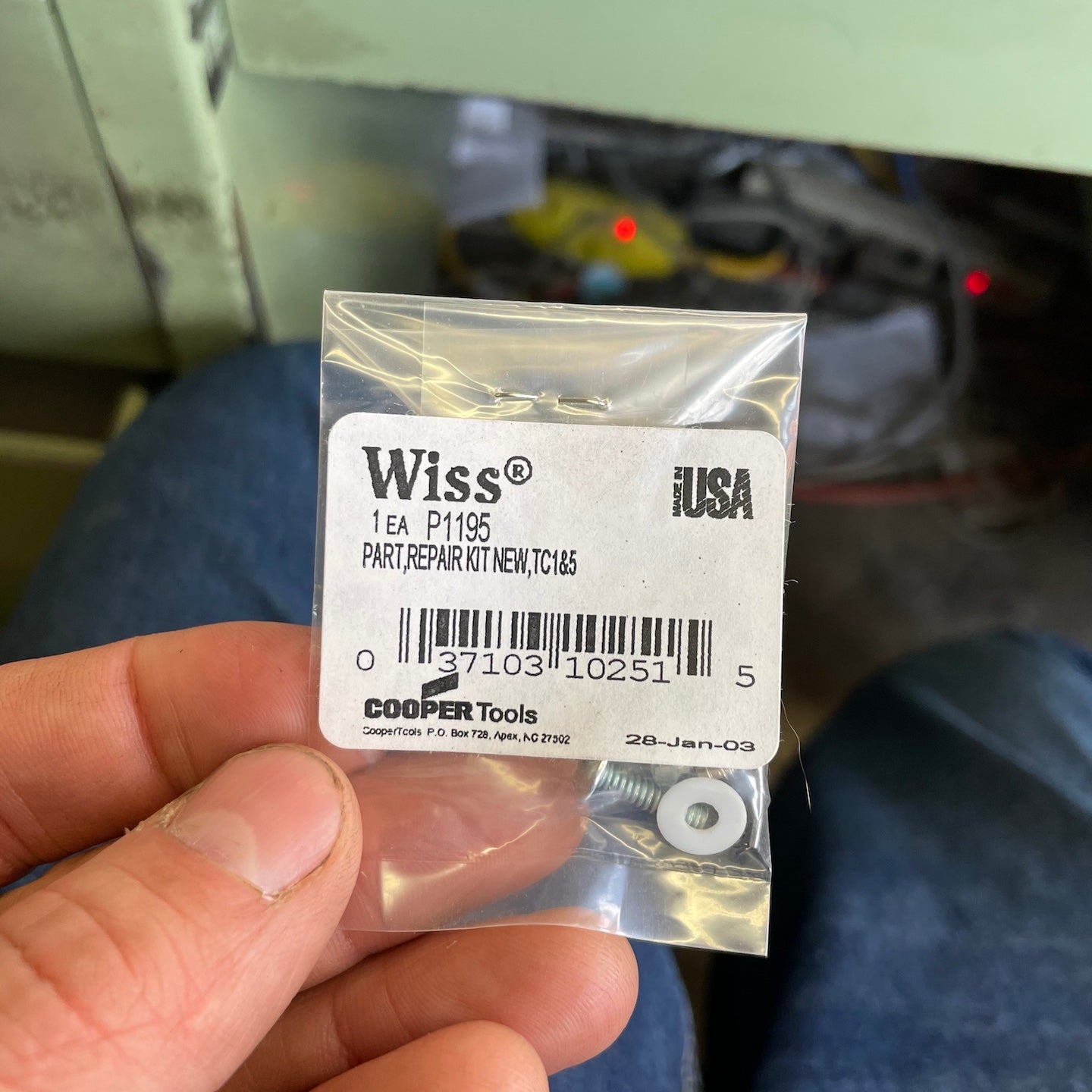 Wiss Repair Kit for #1570B (P1195) – Harry J. Epstein Co.