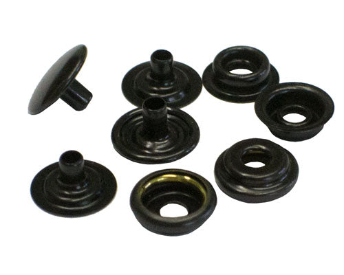 C.S. Osborne Line #24 (5/8") Black Copper Coated Brass Snaps 100ct ...