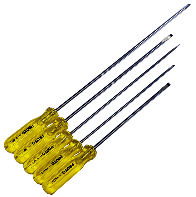 5 pc Proto Cabinet Screwdriver Set – Harry J. Epstein Co.