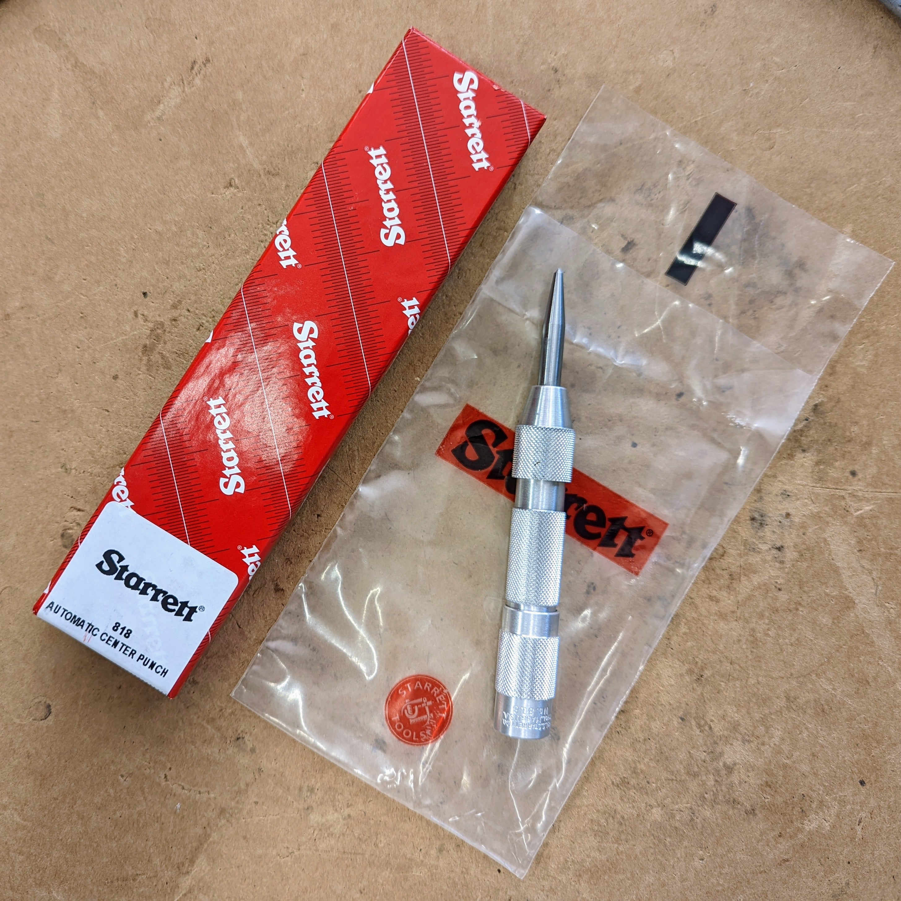 Starrett #818 Automatic Center Punch (818) – Harry J. Epstein Co.