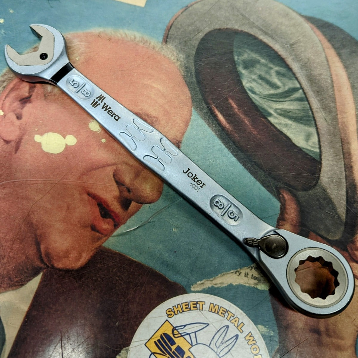 Wera 5/8" Joker Offset Ratcheting Reversable Wrench (05020080001 ...