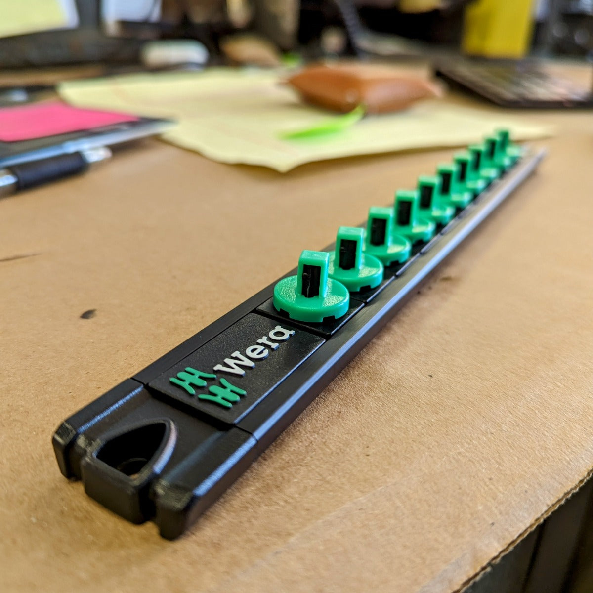 Wera 1/4" Drive Magnetic Twist-To Lock Socket Rail (05136420001 ...