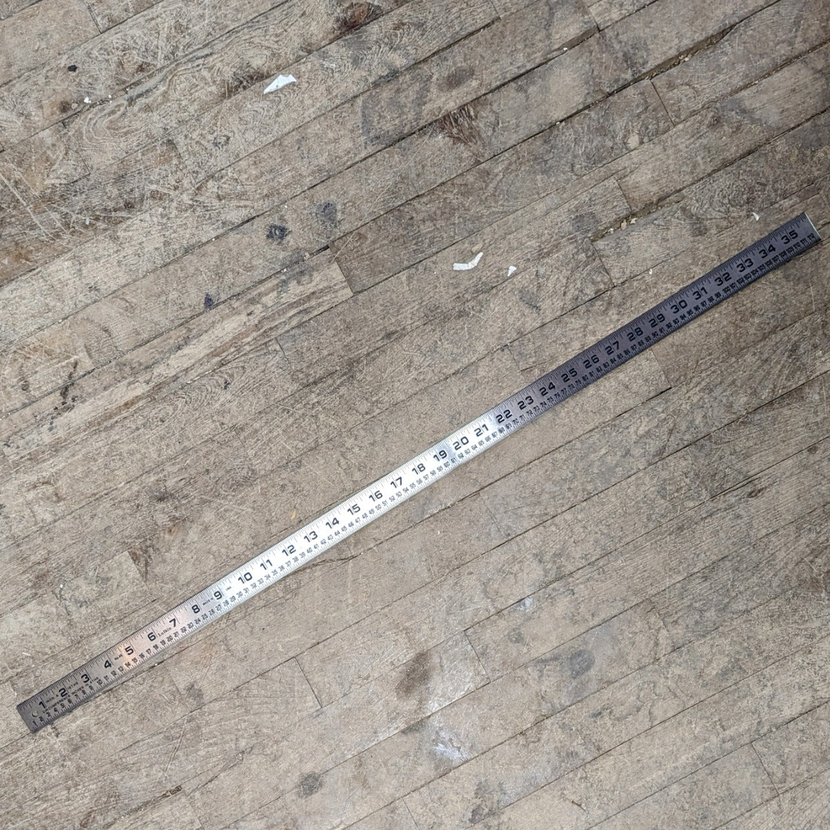 NOS Lufkin Steel Tinner's Circumference Rule (1/16" x 1 1/4" x 3') (95 ...
