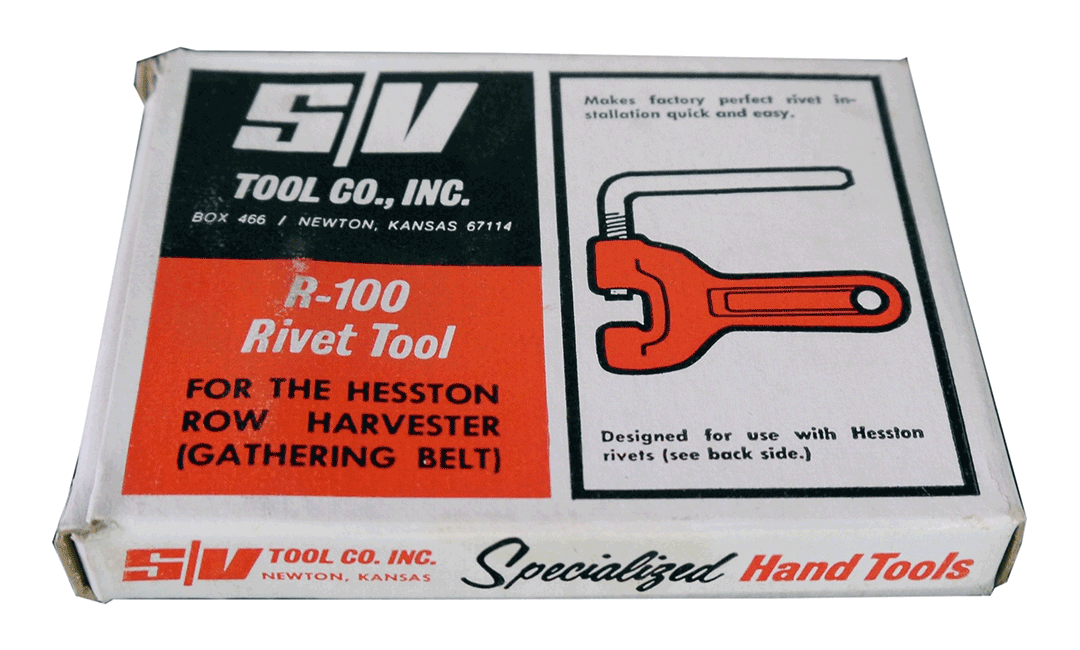 R-100 Rivet Tool for Hesston Row Harvester – Harry J. Epstein Co.