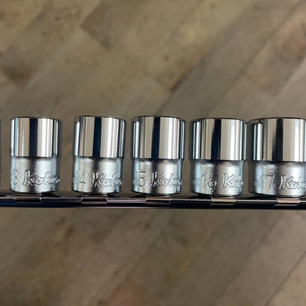 Koken 3/8" Drive 8MM-19MM Surface Drive Socket Set (RS3410M/12) – Harry ...