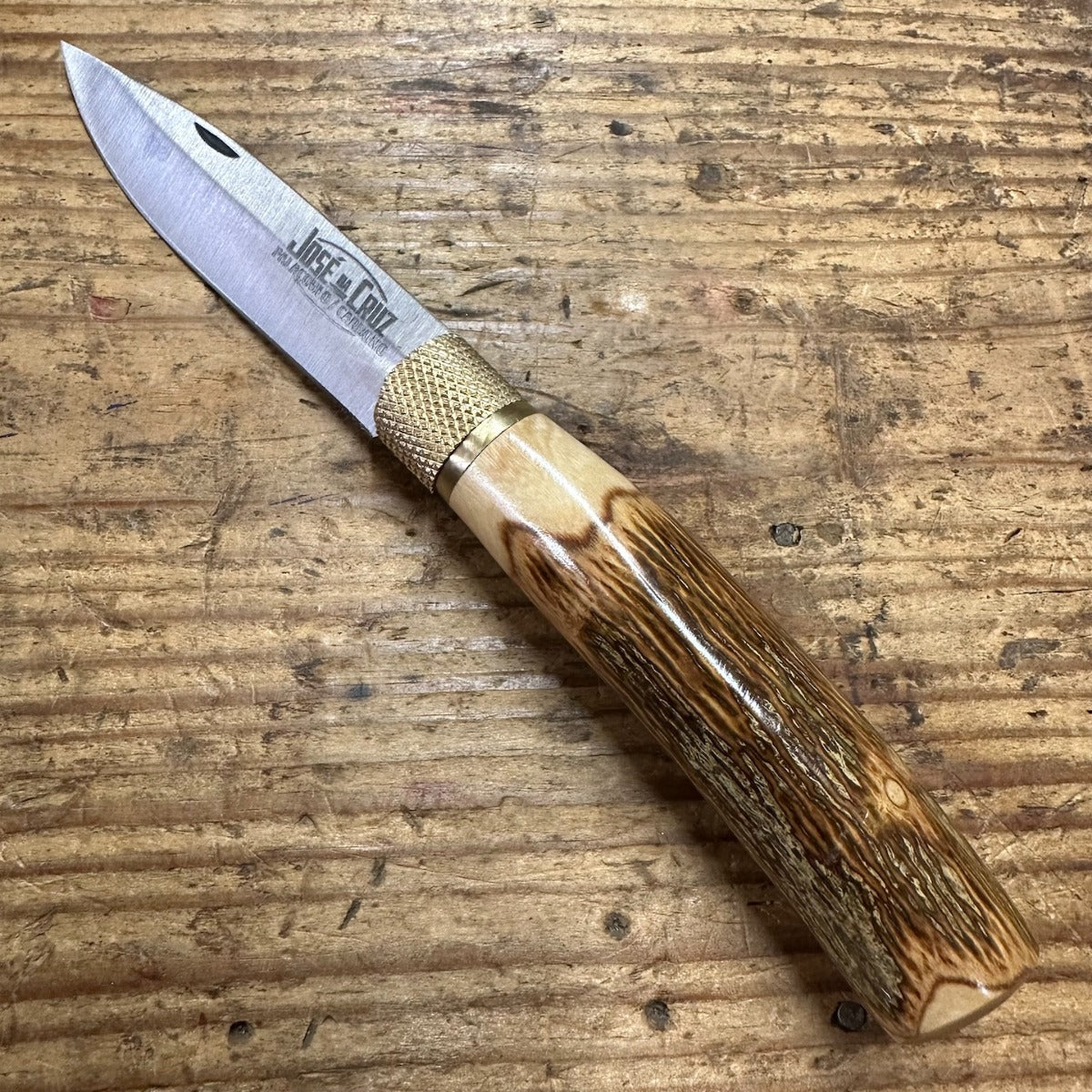 Jose Da Cruz Carbon Steel Navalha Grande Rustica Variadas Knife (RST.8 ...